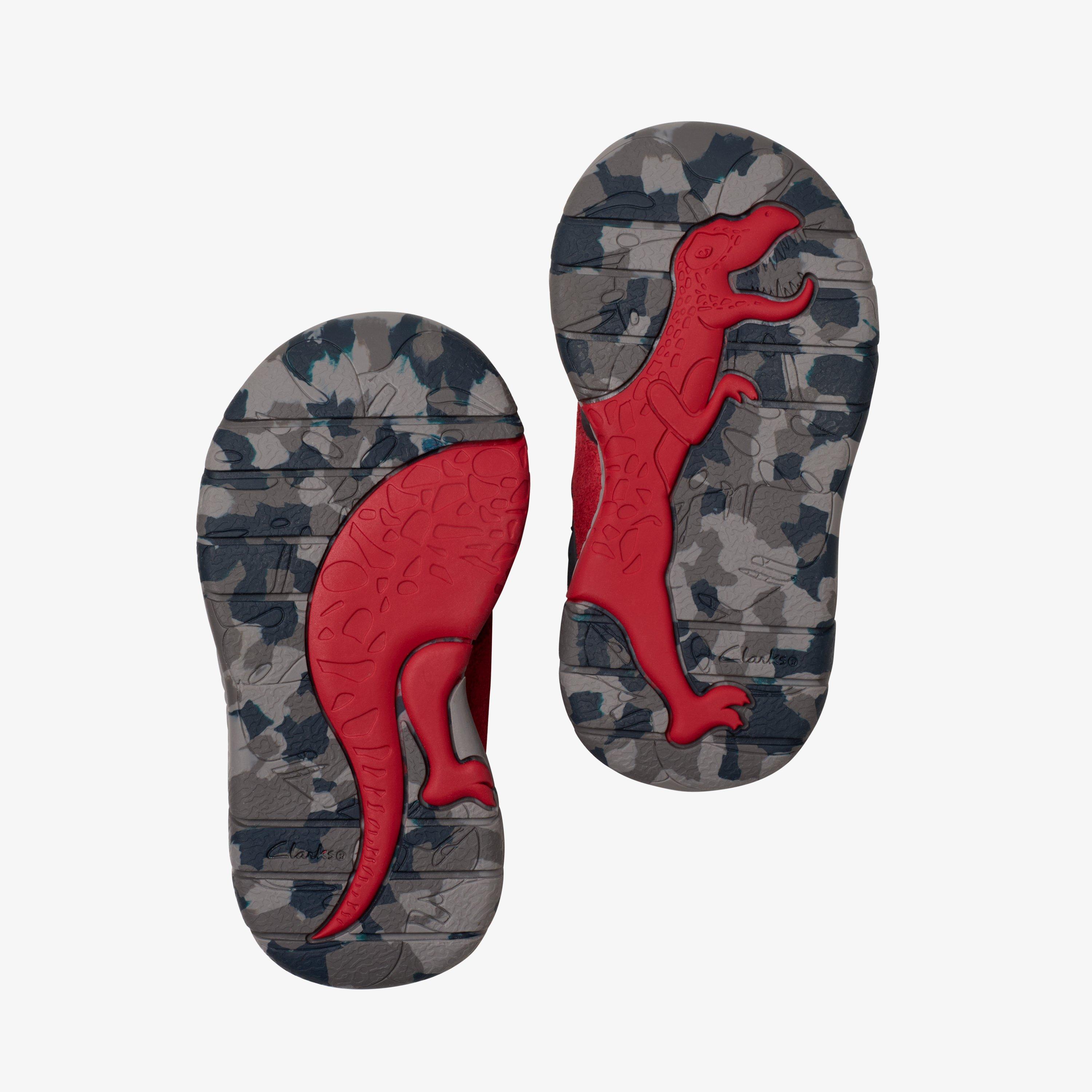 Boys, Girls, Kids Unisex Steggy Rex Toddler Navy Ankle Boots | Clarks