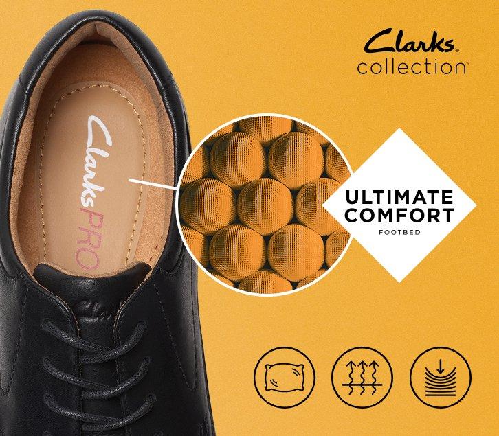 Men's Eldredge Cap Dark Tan Leather Oxford Shoes| Clarks