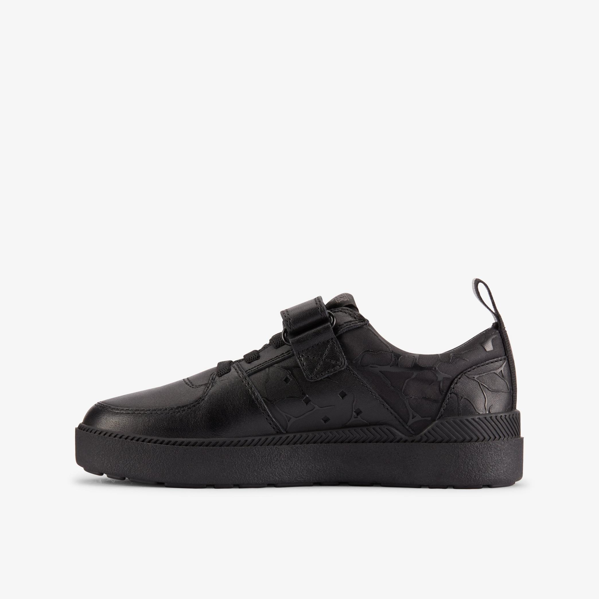 Boys Stranger Things Somerset Lo Kid Black Shoes | Clarks Boys Stranger Things Somerset Lo Kid Black Shoes | Clarks