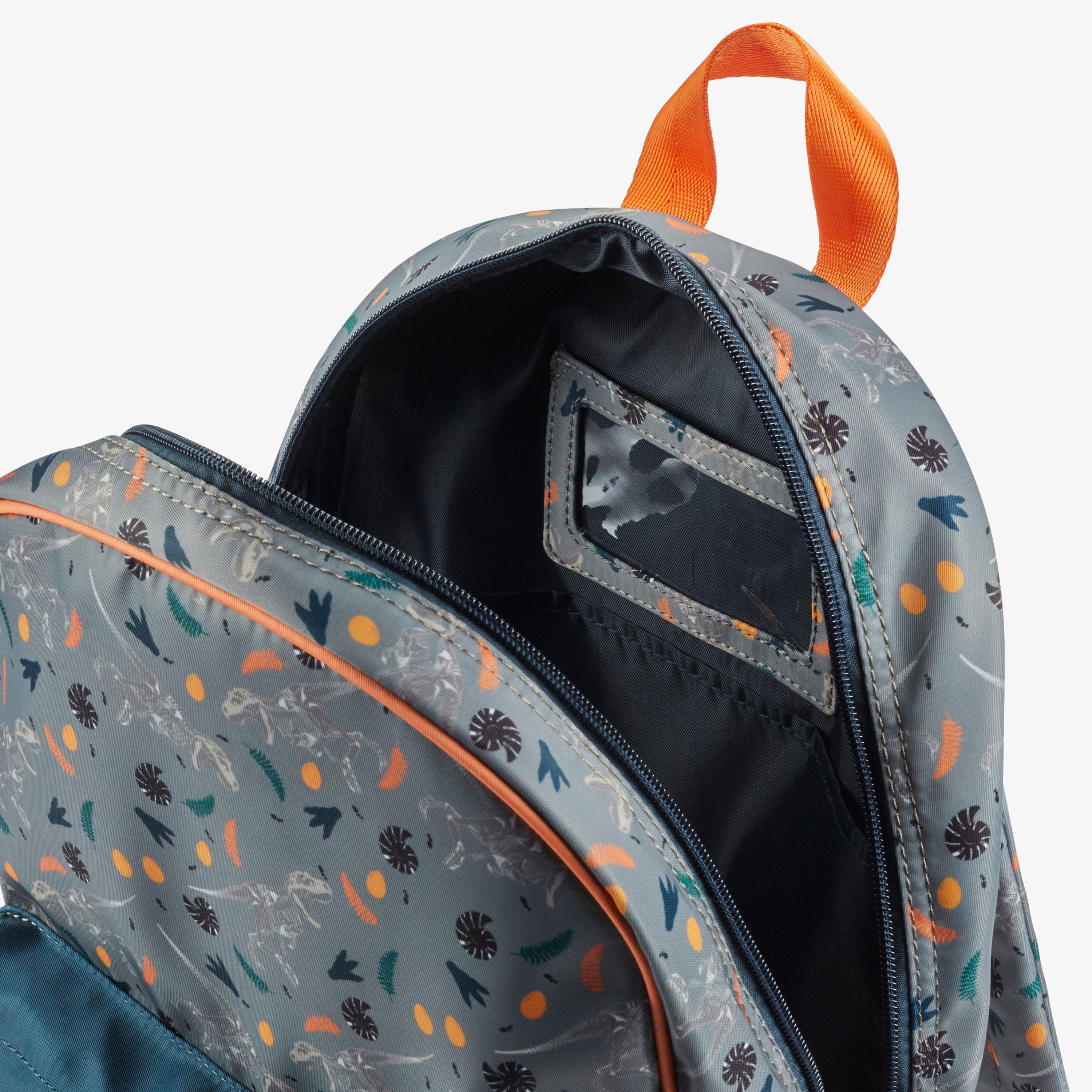 Boys, Girls, Kids Unisex Hopper Large Grey Combination Backpack Bags ...