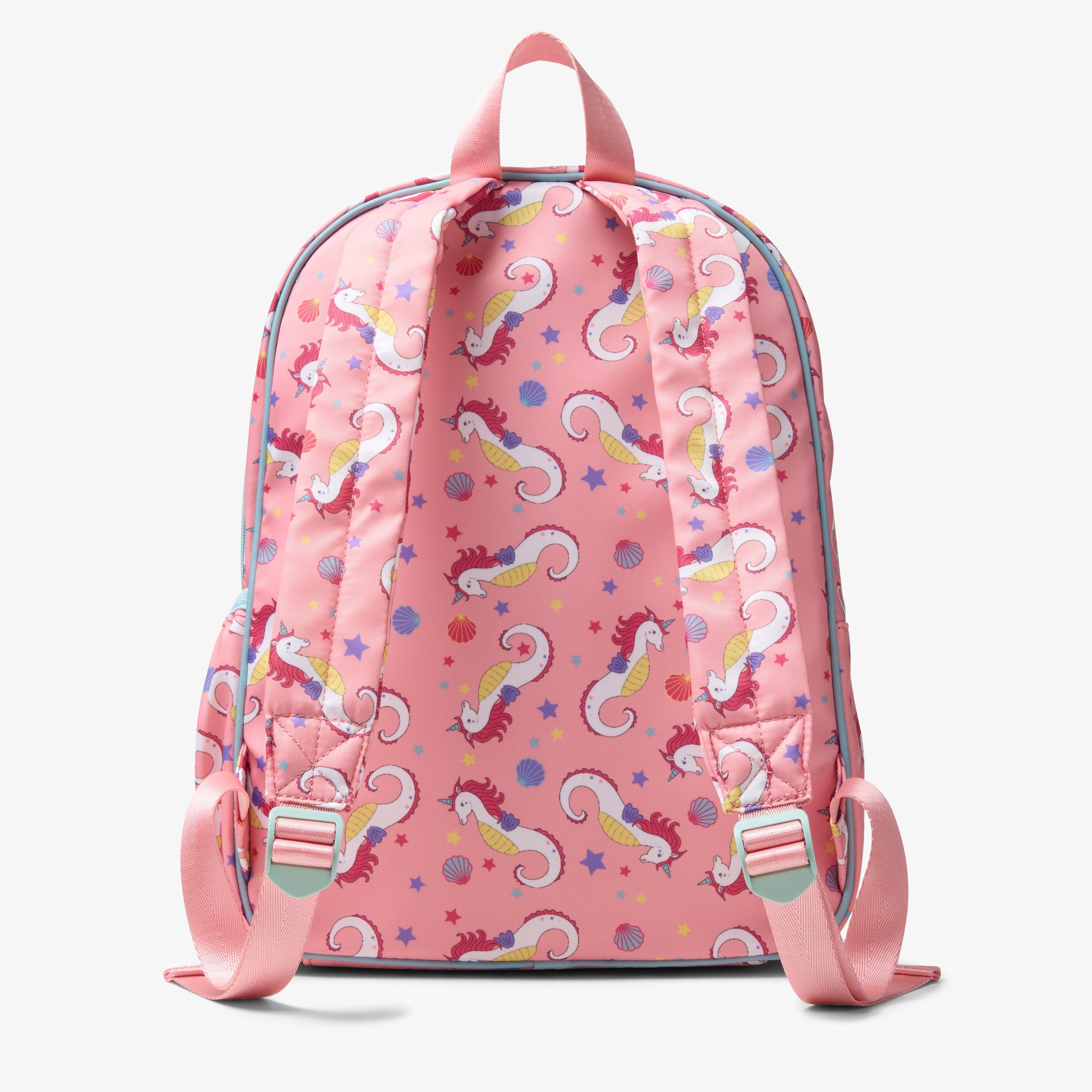 Boys, Girls, Kids Unisex Hopper Large Pink Multicolour Backpack Bags ...