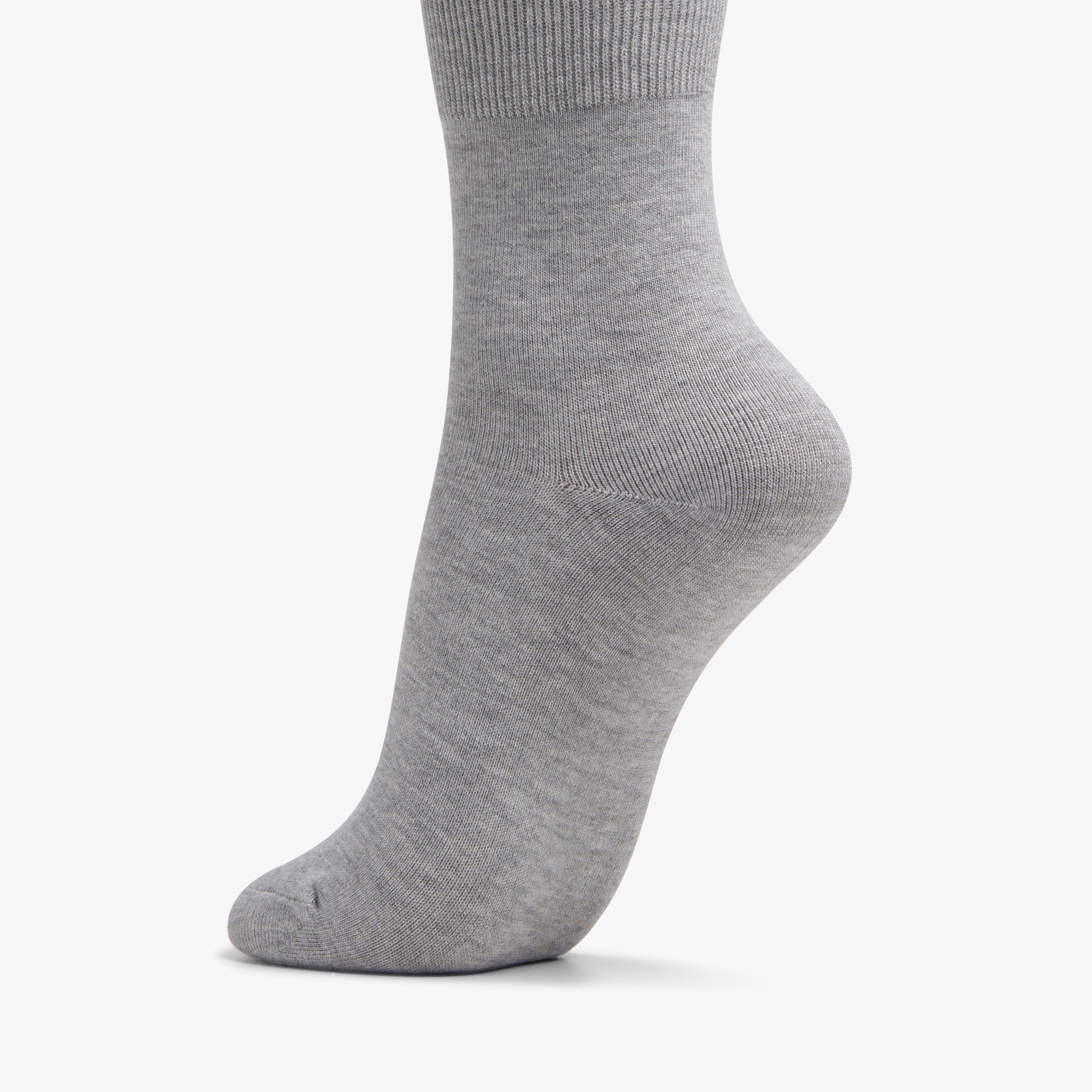 Womens Solid Dress Crew Heather Socks | Clarks US