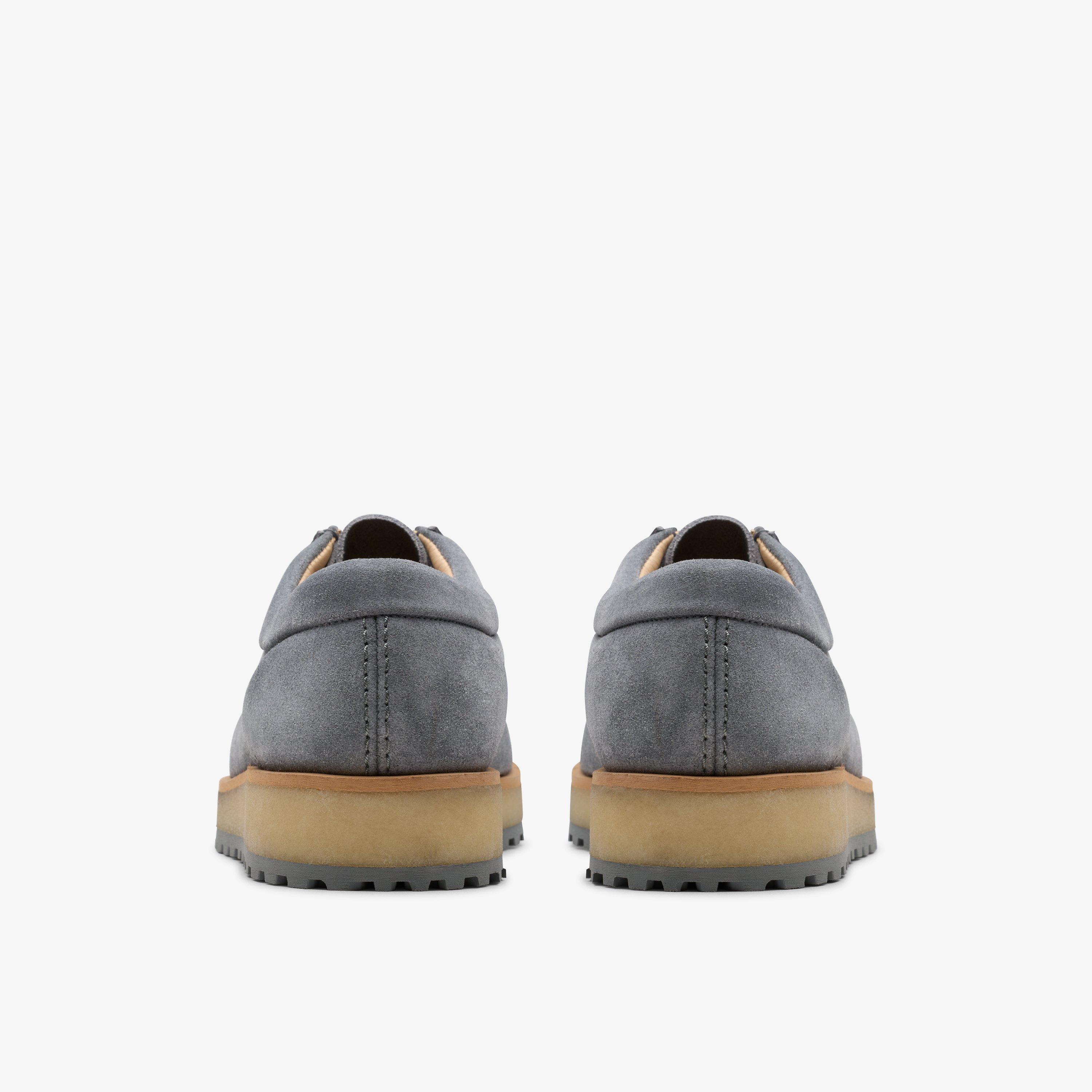 Wallabee Scout Lo en daim gris pour homme | Clarks