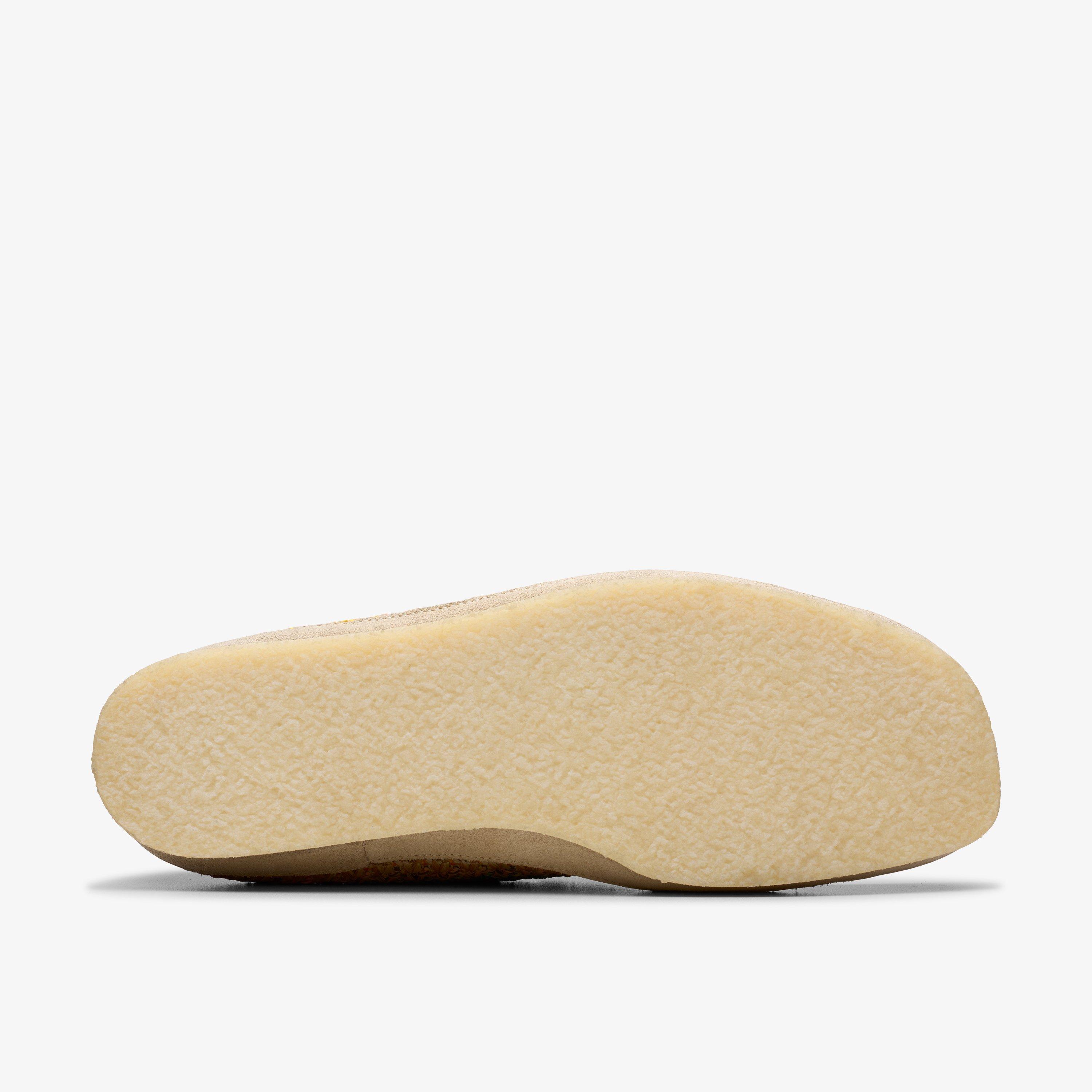 Mens Wallabee Multi Raffia Wallabee Lace Up Shoes | Clarks