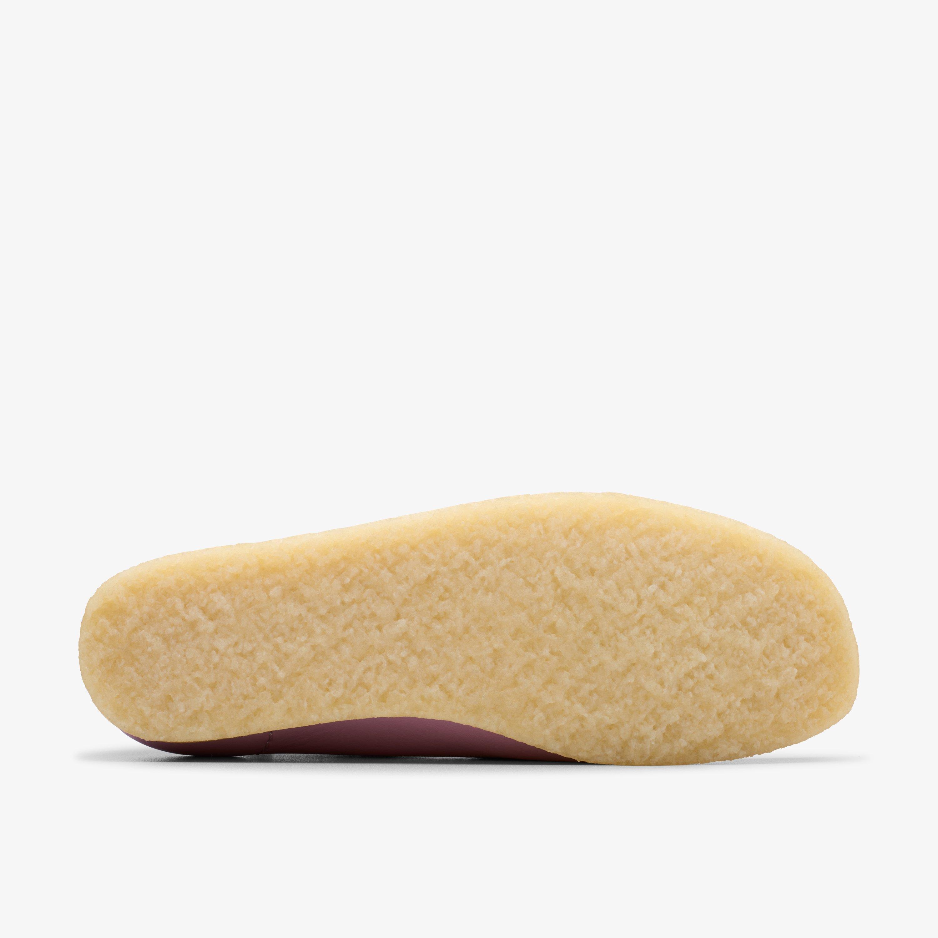 Bottes Wallabee pour femmes en cuir mauve Wallabee | Clarks