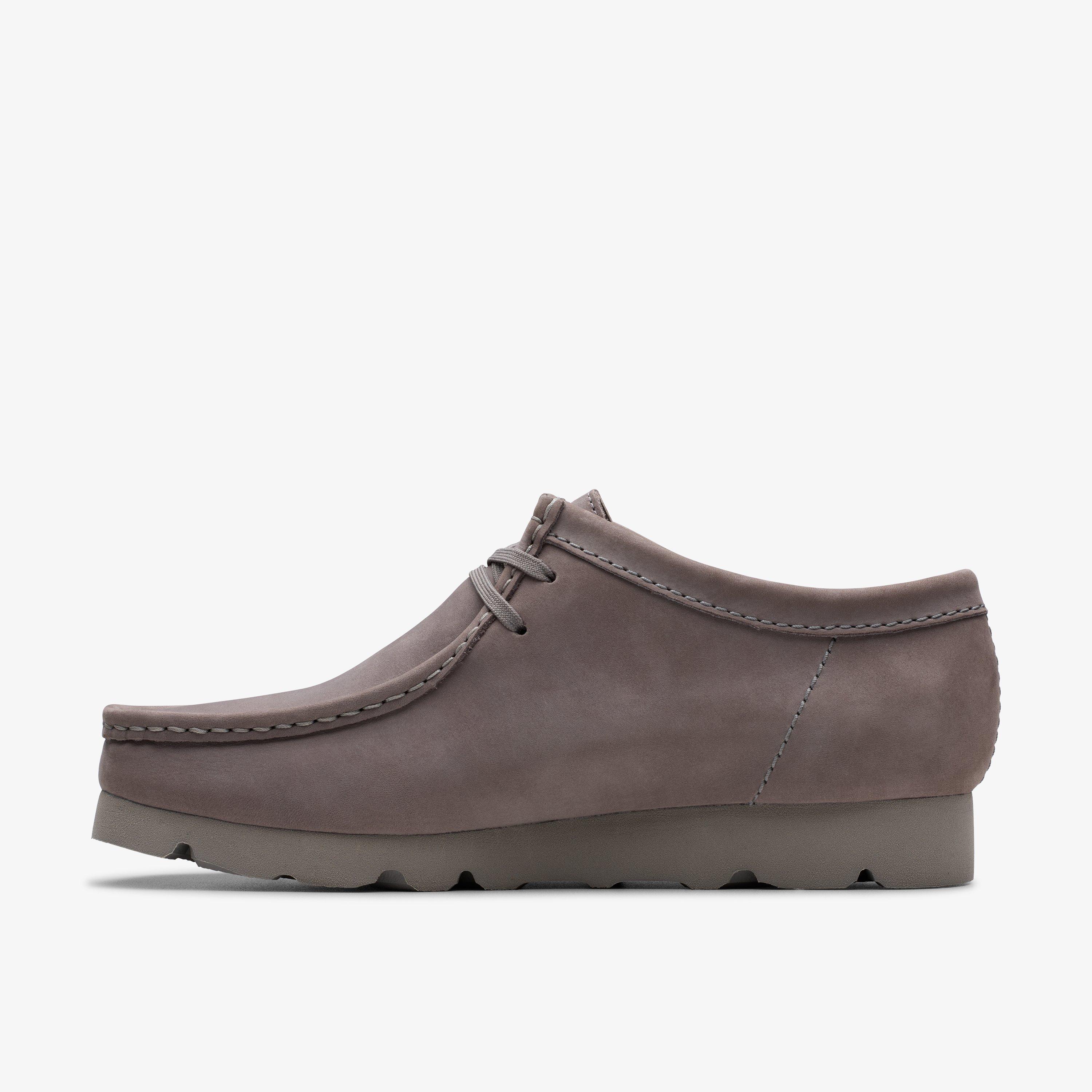 Mens WallabeeGTX Grey Suede Wallabee | Clarks