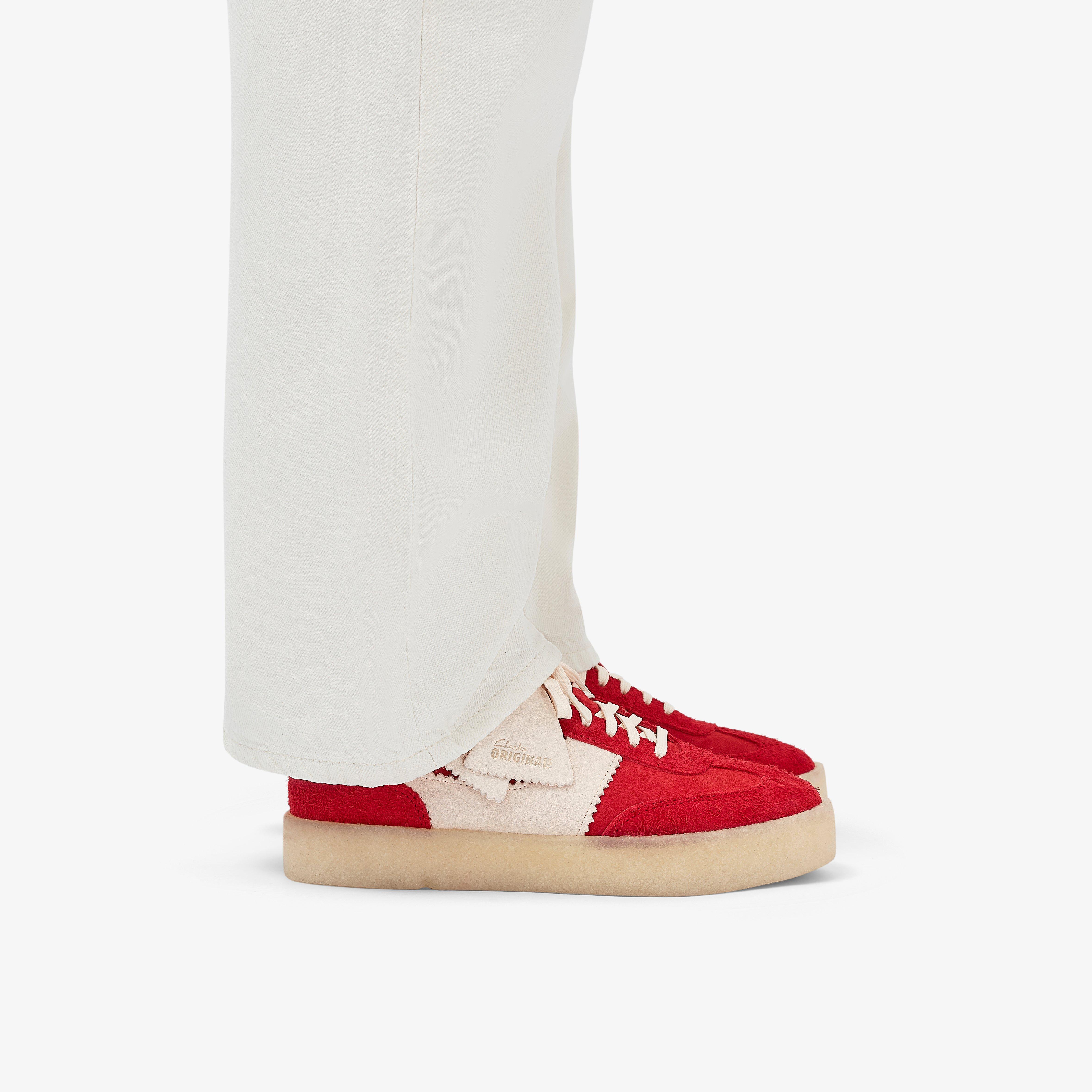 Womens Tor 80 Red Combination Trainers Trainers | Clarks UK