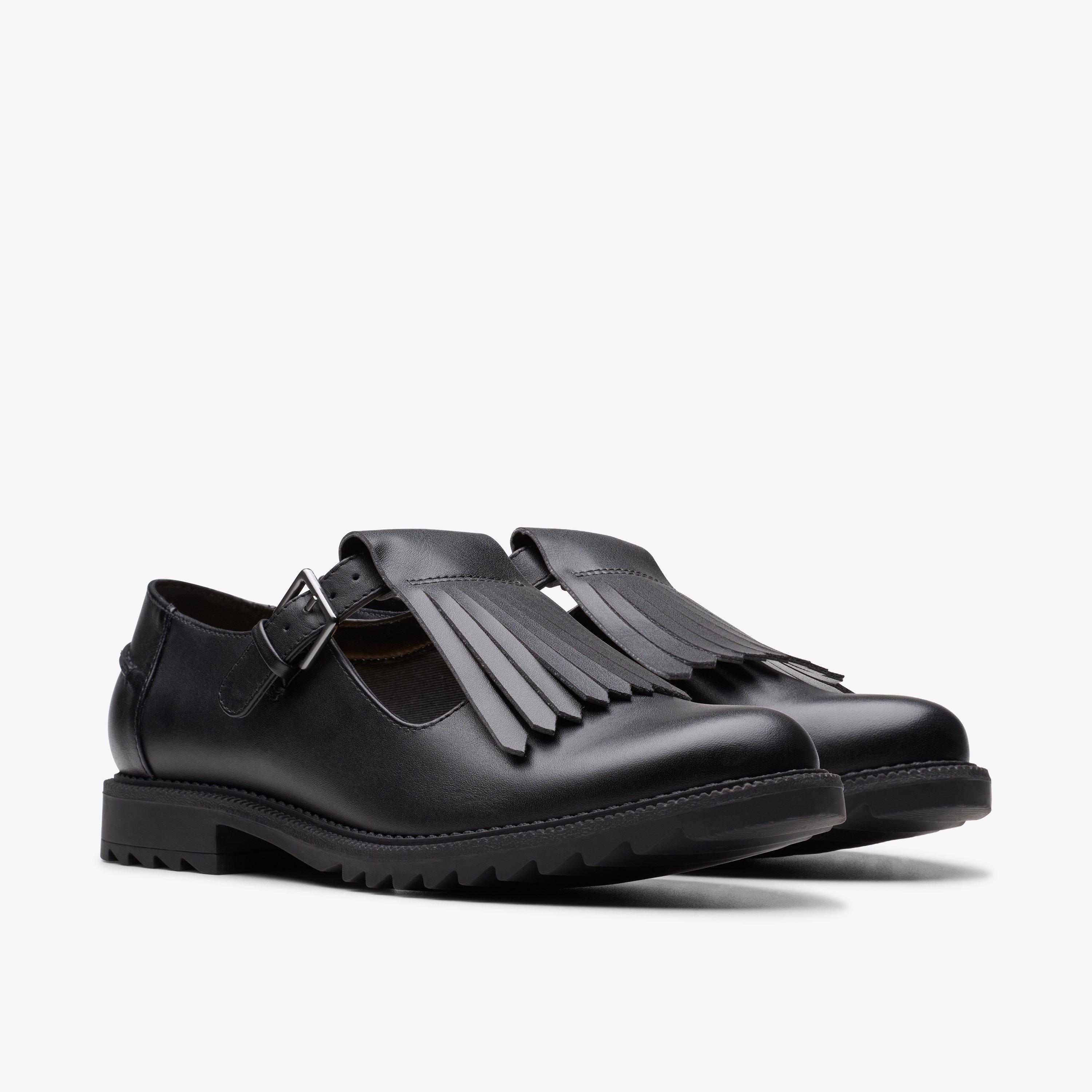 Scarpe da donna Griffin Mia2 in pelle nera | Clarks