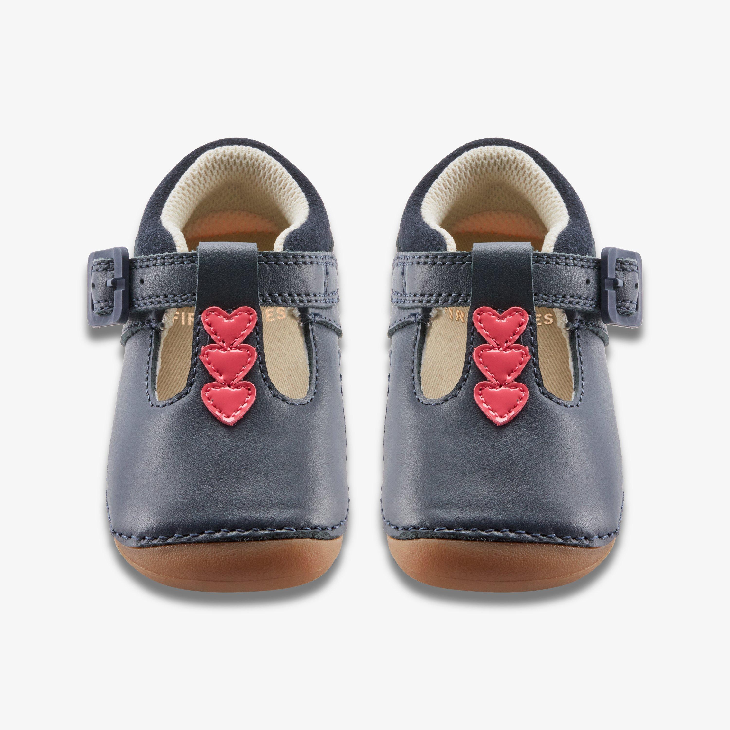 Girls Tiny Hope Toddler Navy Boots| Clarks Children's