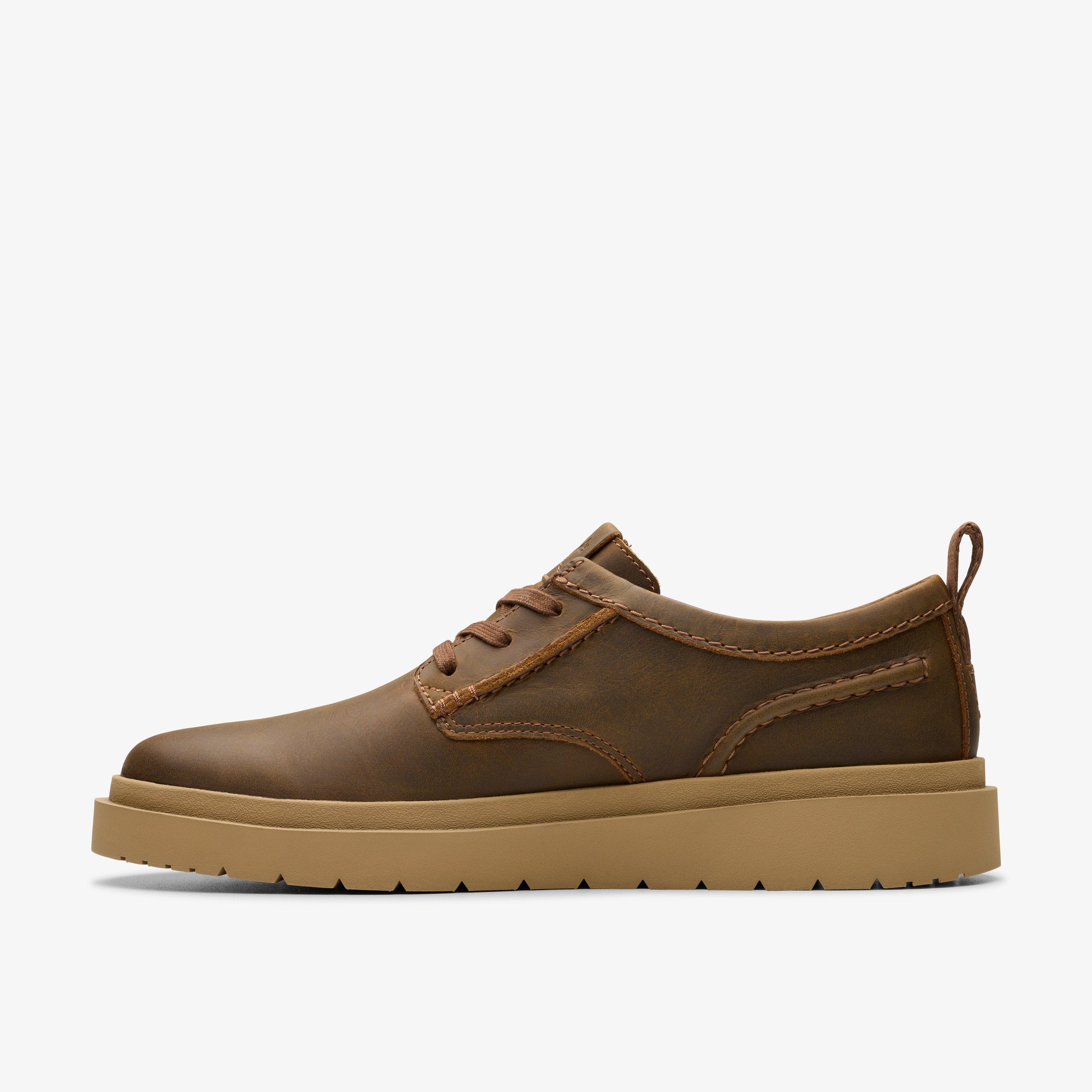 Mens Polden Lace Beeswax Leather None | Clarks