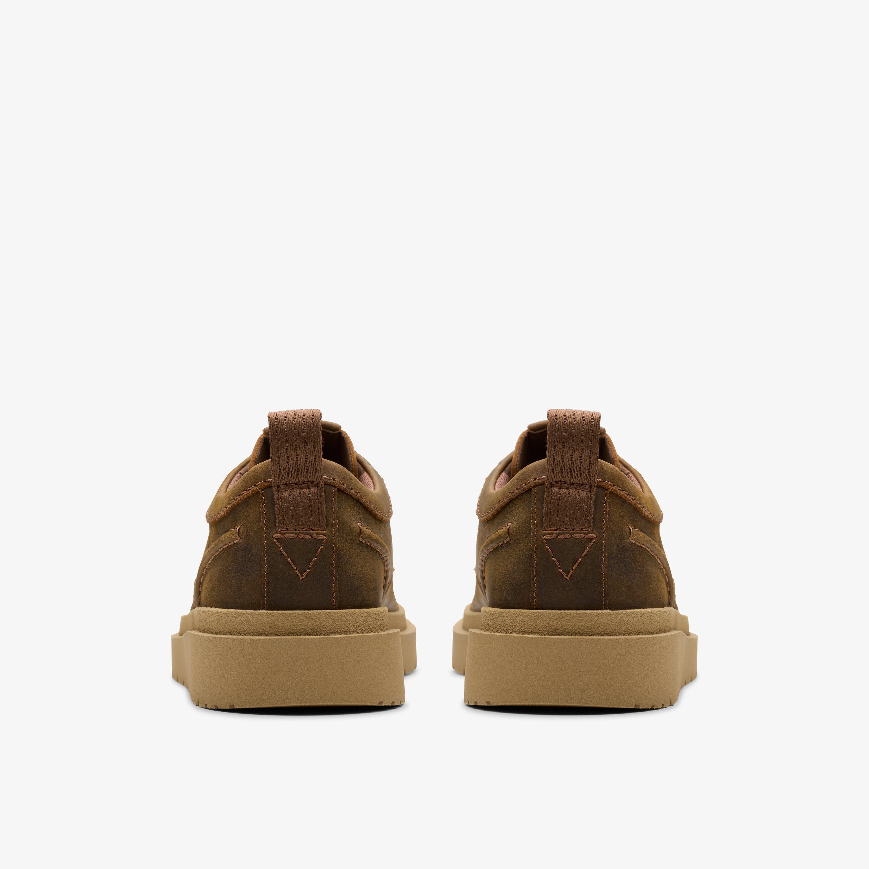 Mens Polden Lace Beeswax Leather Shoes | Clarks