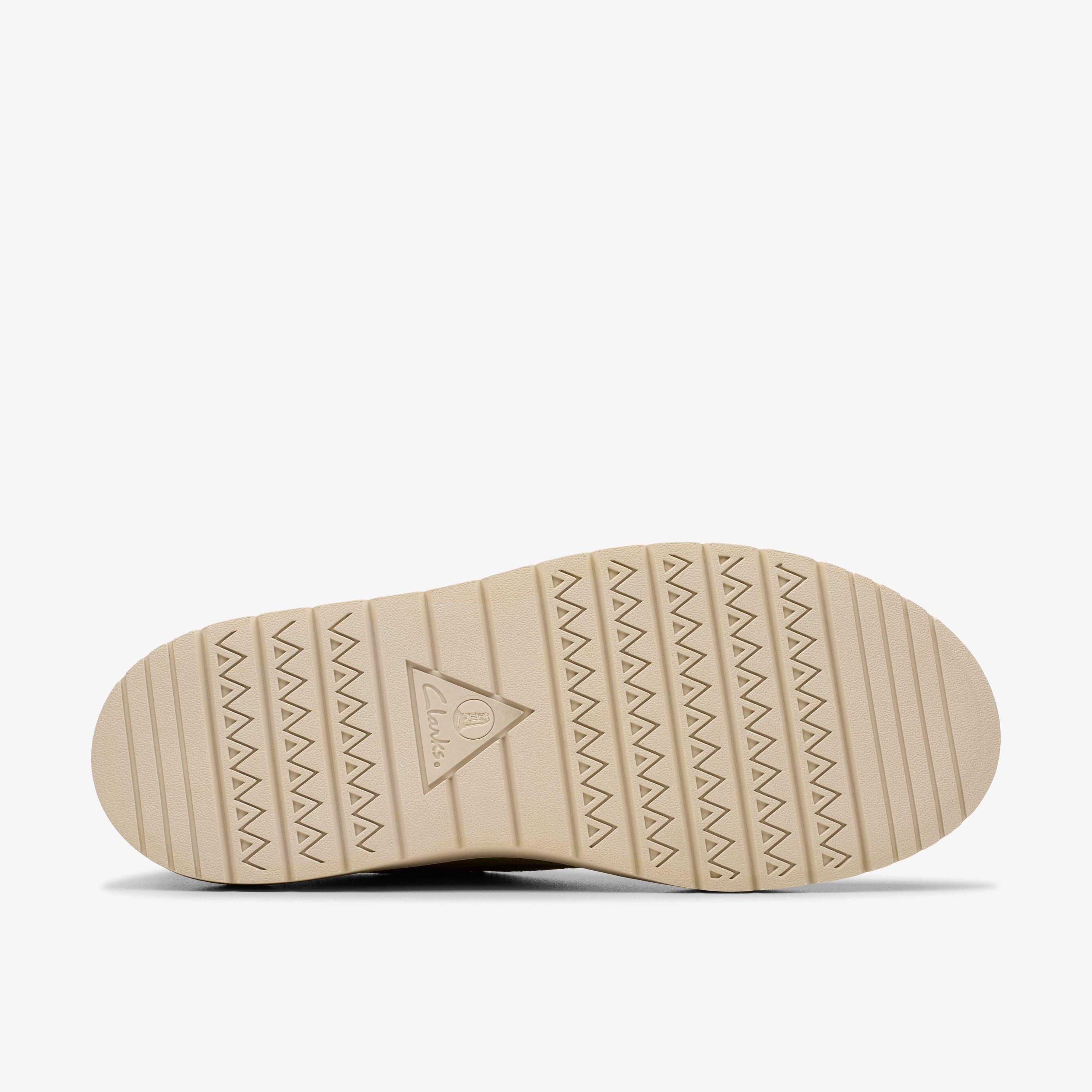 Mocassins en toile grise à lacets pour hommes Polden Moc | Clarks