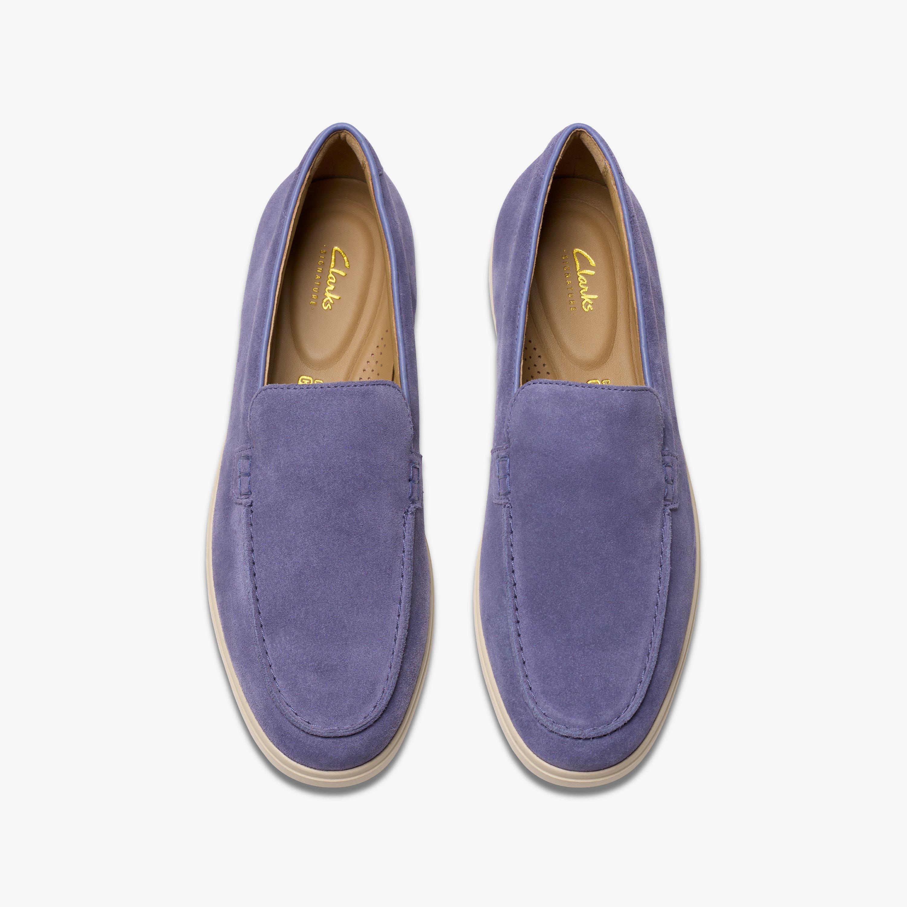 Mocassins en daim bleu crépuscule pour hommes Torford Easy | Clarks