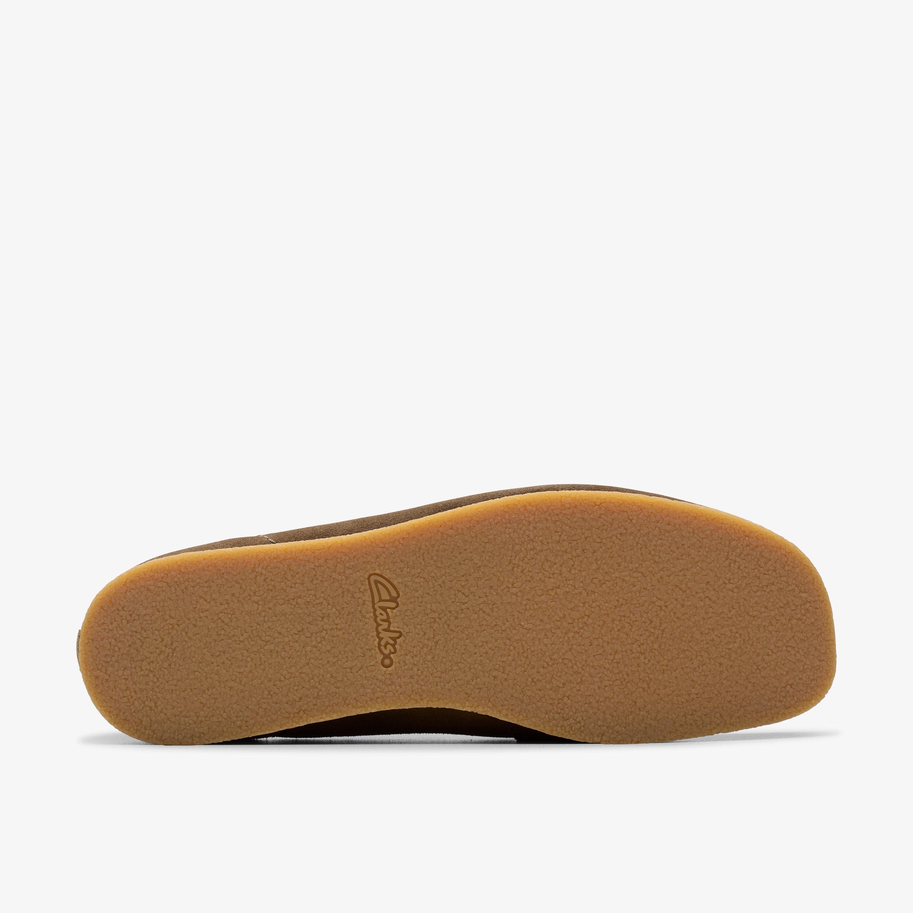 Chaussures Wallabee EVO en daim olive foncé pour hommes Wallabee | Clarks