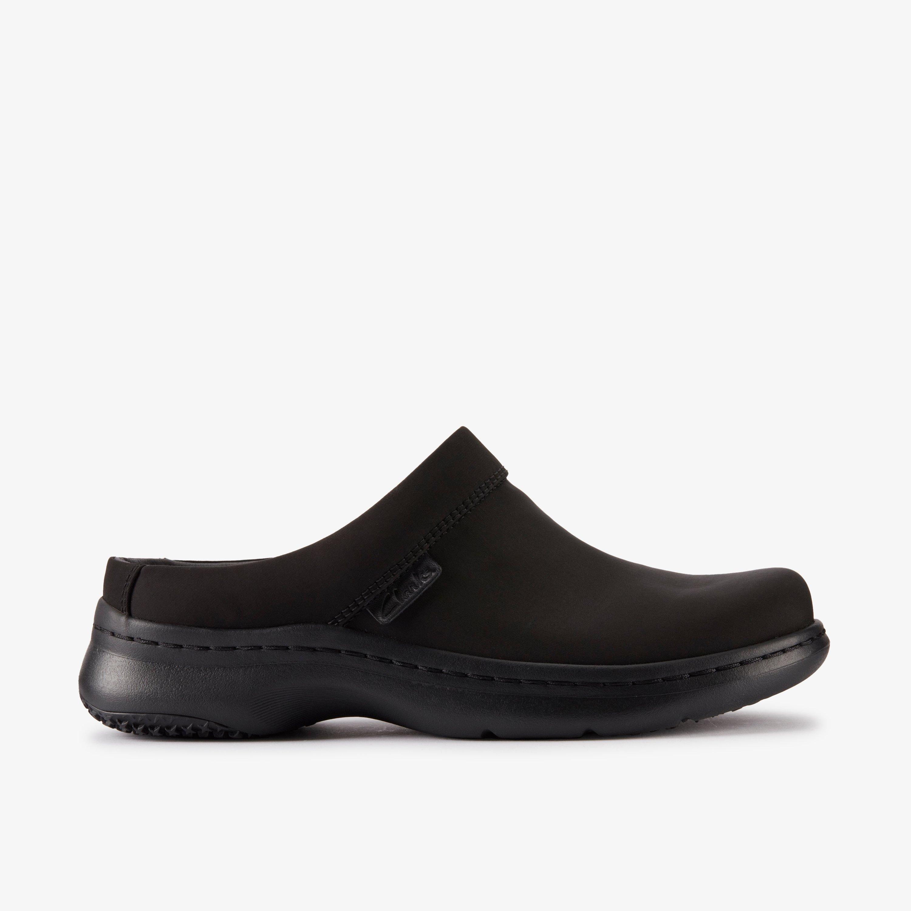 Mens Martine Rose Clog 2 Mens Black Textile Mules | Clarks