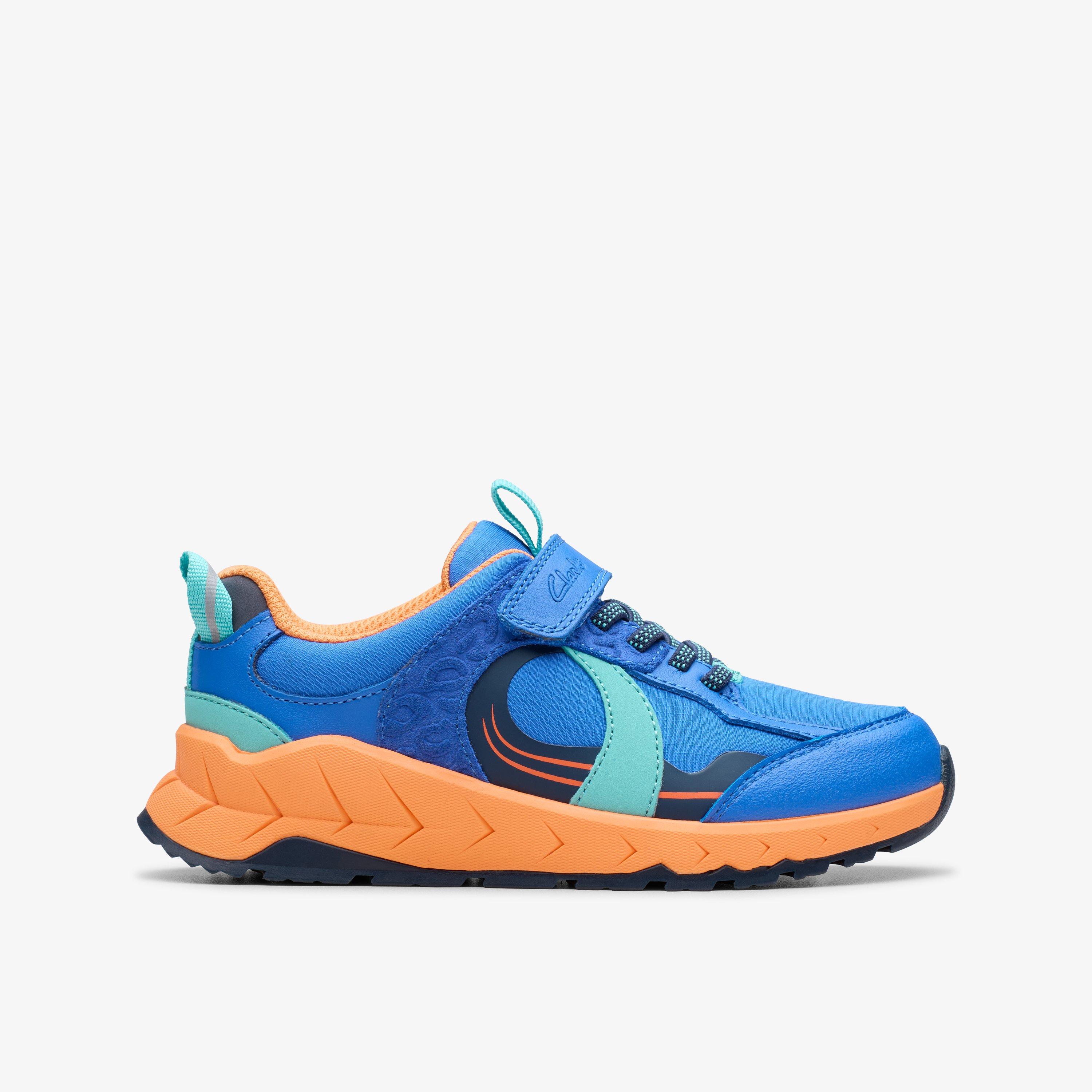 Jongens Selva Hero K Felblauwe Sneakers | Clarks