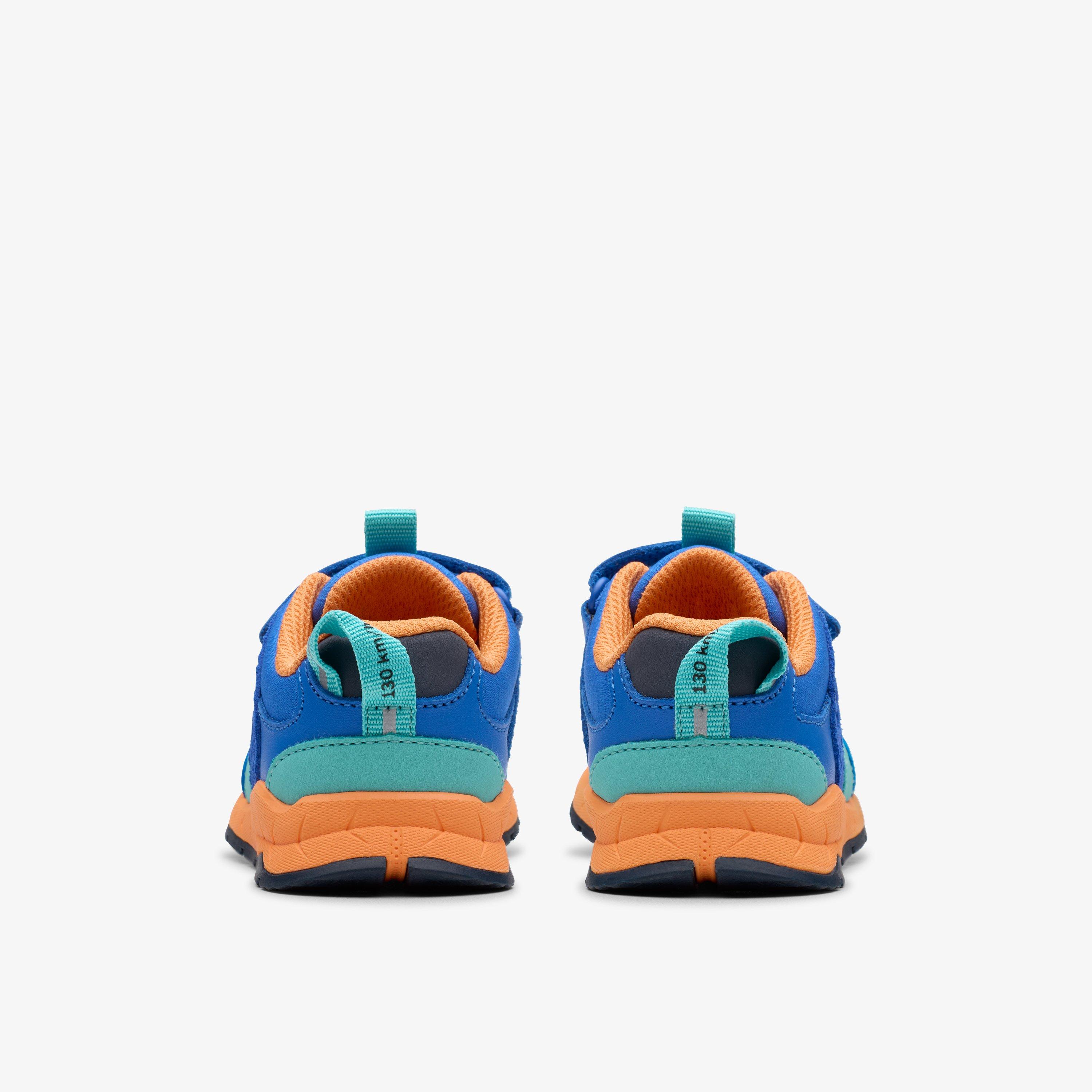 Boys Selva Hero Toddler Bright Blue Trainers Riptape | Clarks Outlet