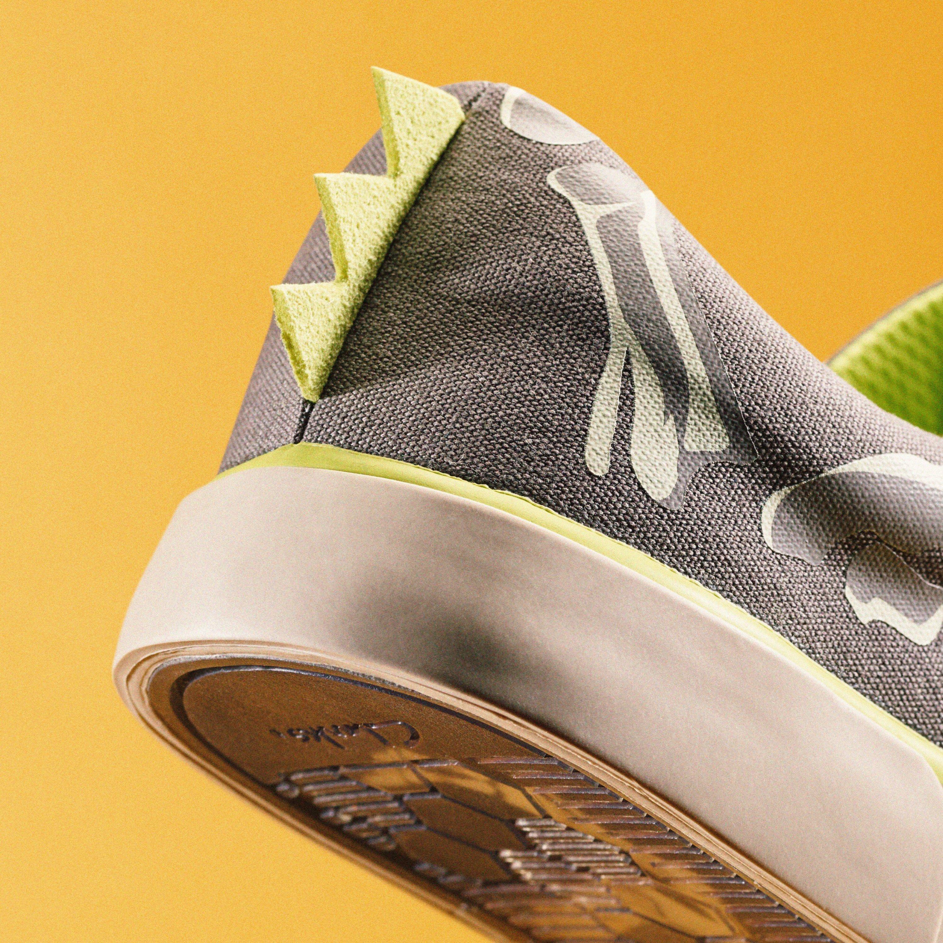 Boys Foxing Stomp Kid Grey Canvas Canvas, Trainers, Riptape Shoes ...