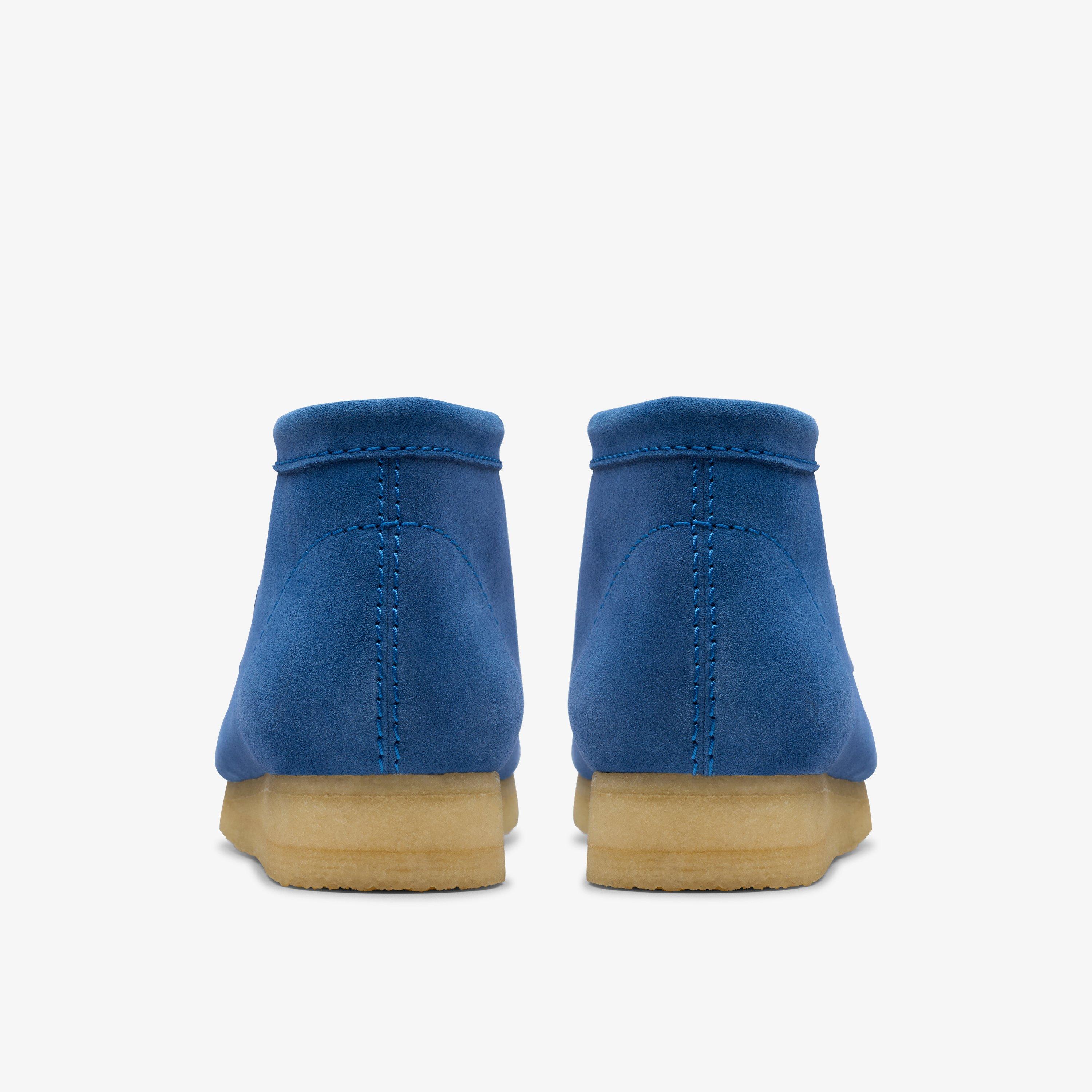 Bottes Wallabee pour hommes en daim bleu Wallabee | Clarks