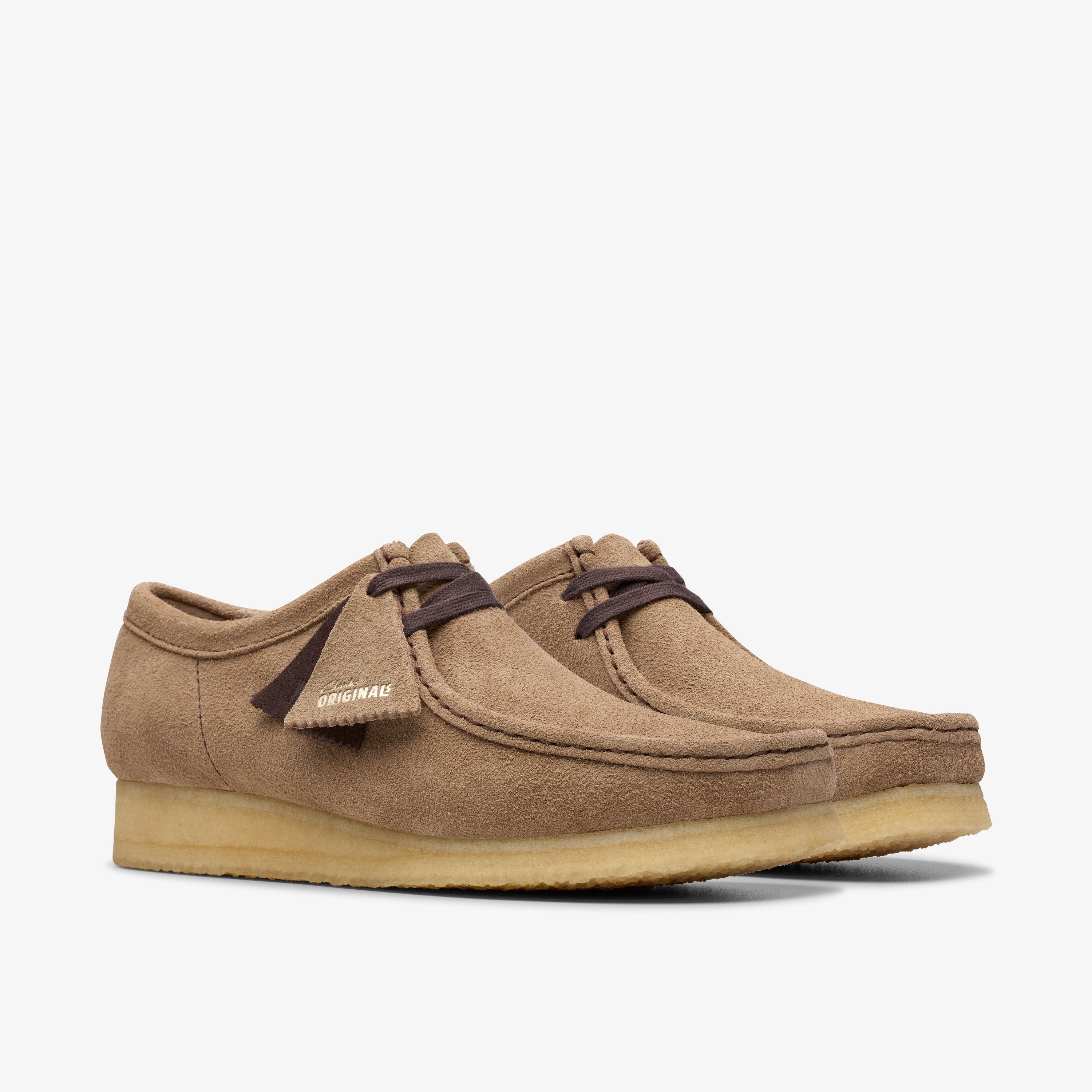 Mens Wallabee Wolf Suede Wallabee | Clarks