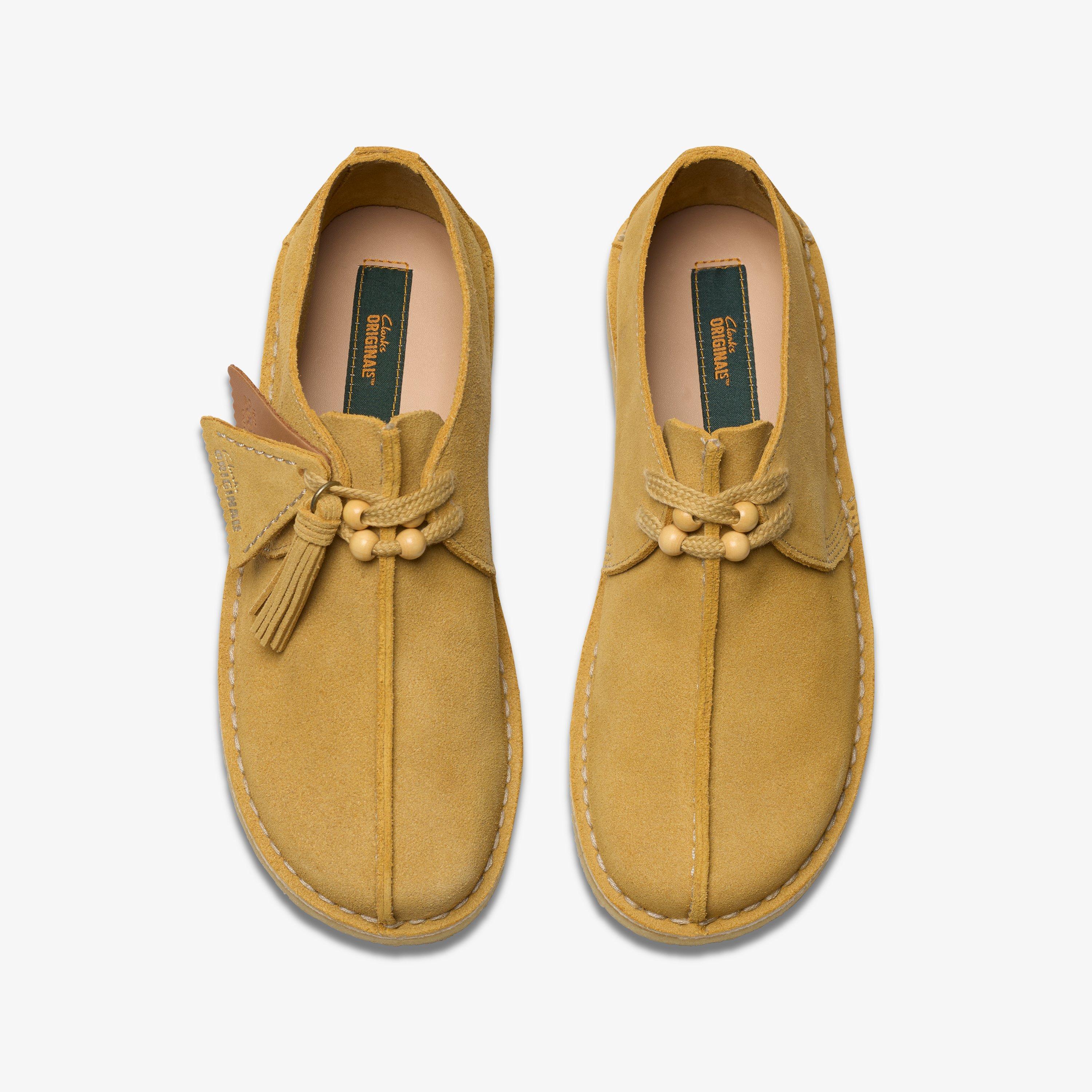 Womens Desert Trek Golden Tan Suede None | Clarks