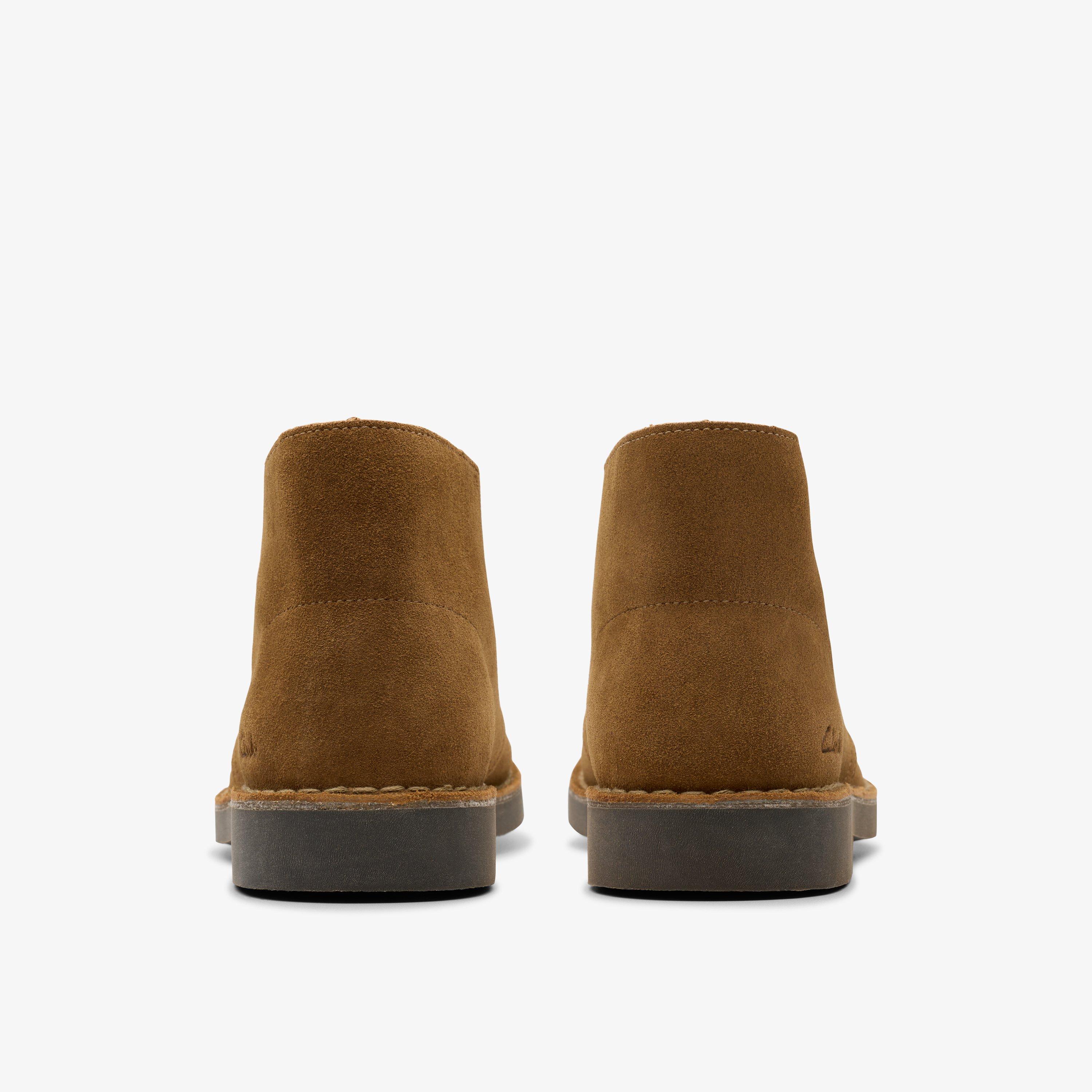 Bottes pour hommes en suède couleur cola Desert Boot | Clarks