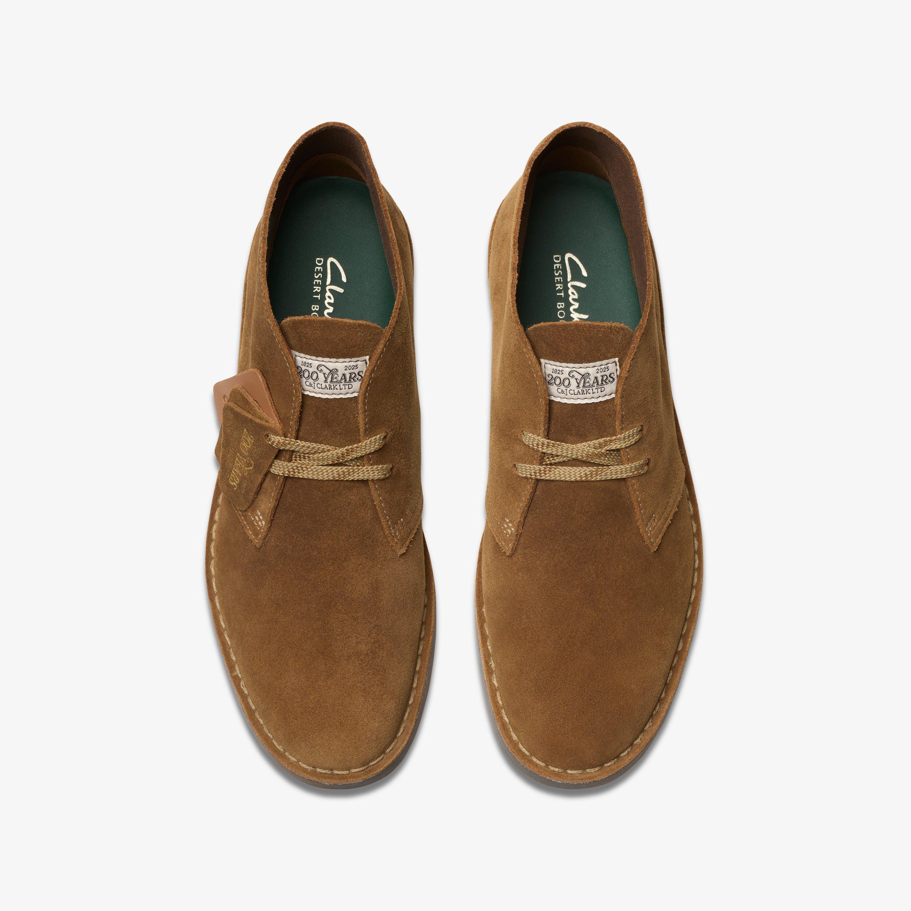 Mens Desert Bt Evo Cola Suede Desert Boot | Clarks