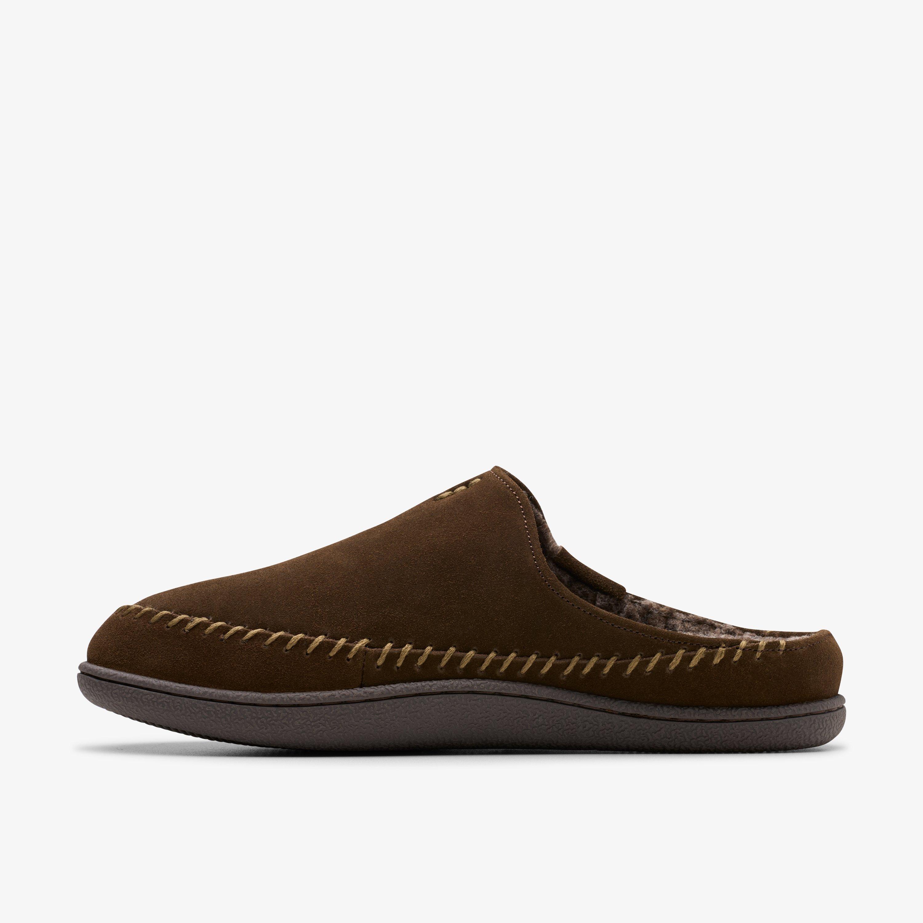 Men's Frien Wall Brown Slippers | Clarks