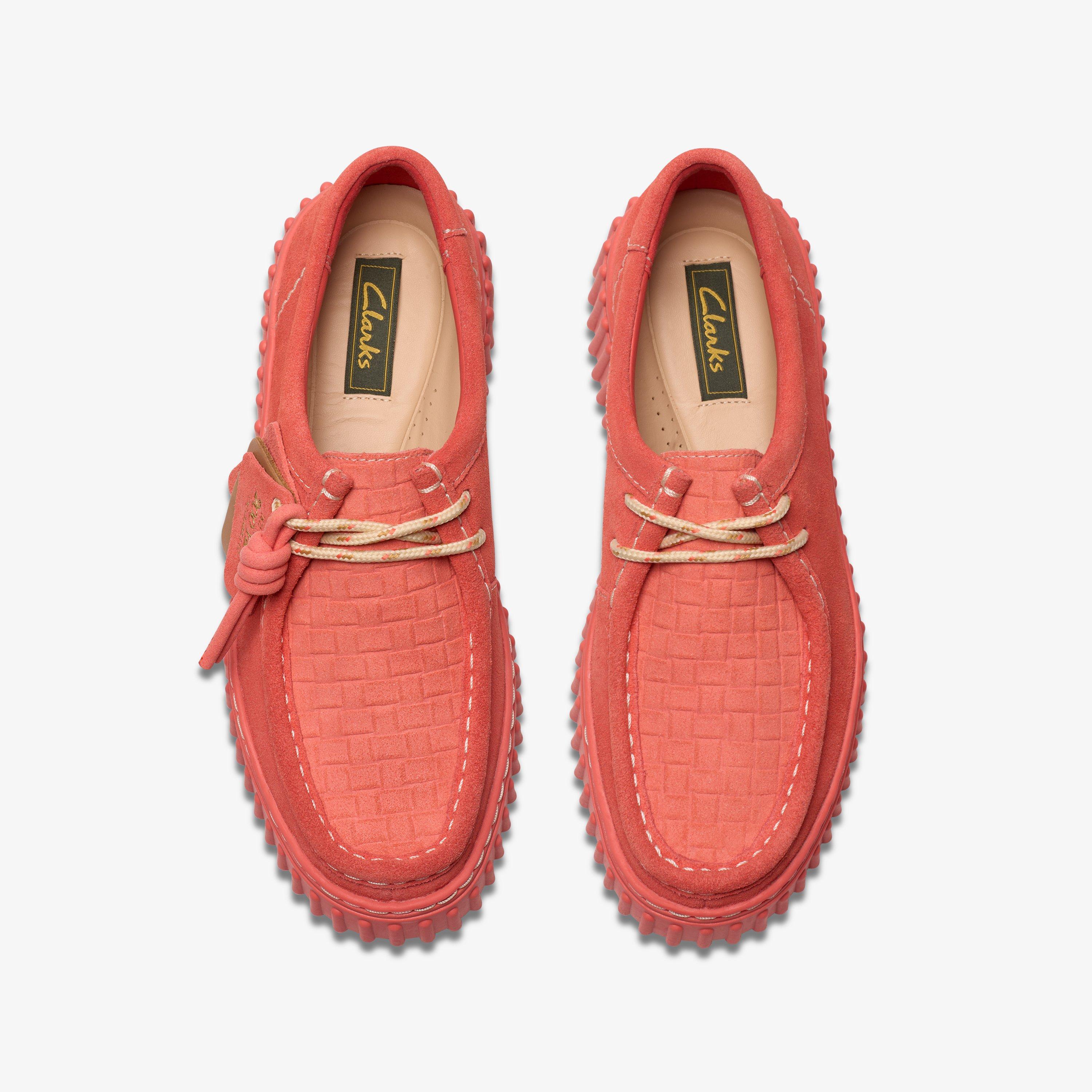 Womens Torhill Bee Coral Suede Lace Up, Torhill Shoes | Clarks UK