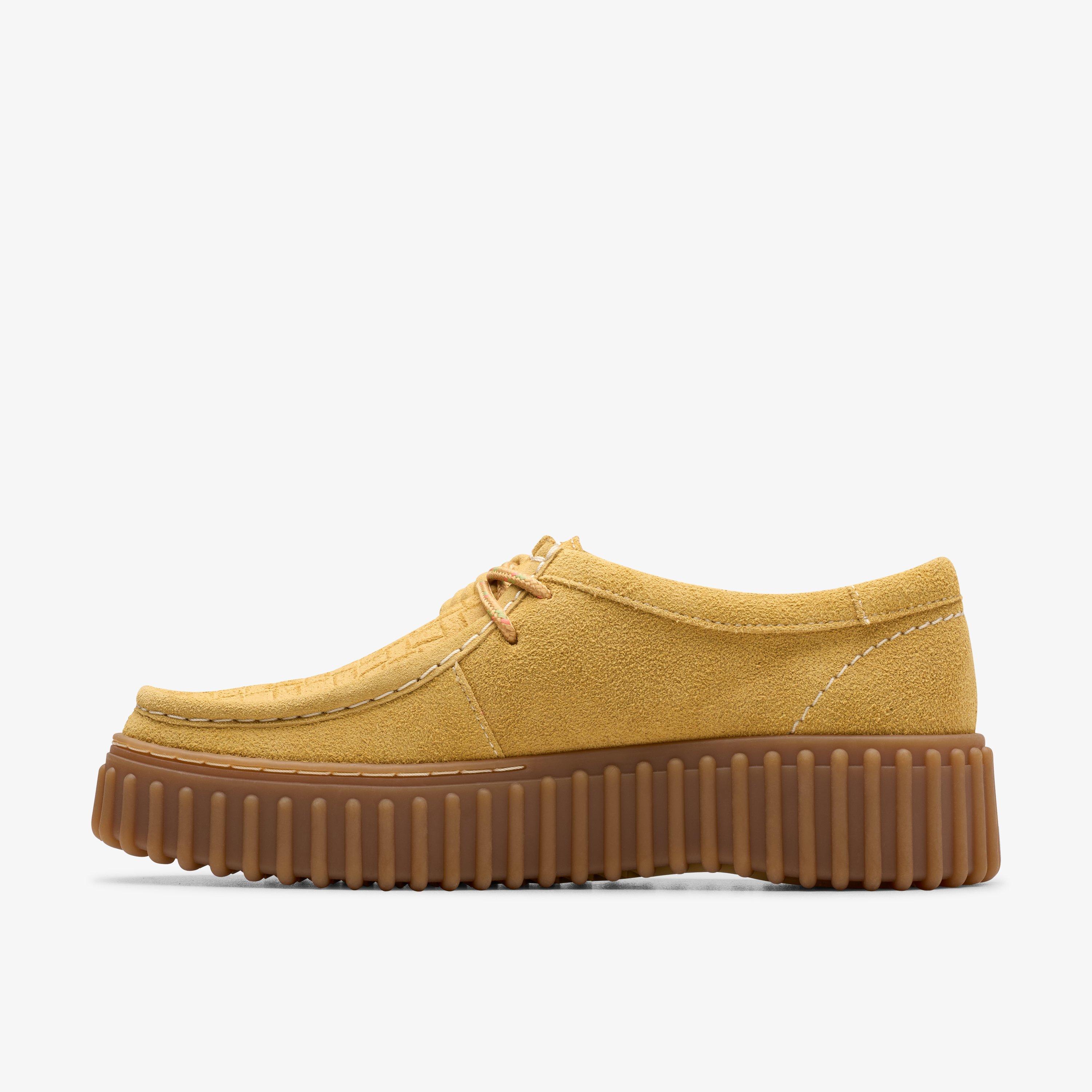 Femmes Torhill Bee Suède Tan Doré Wallabee | Clarks
