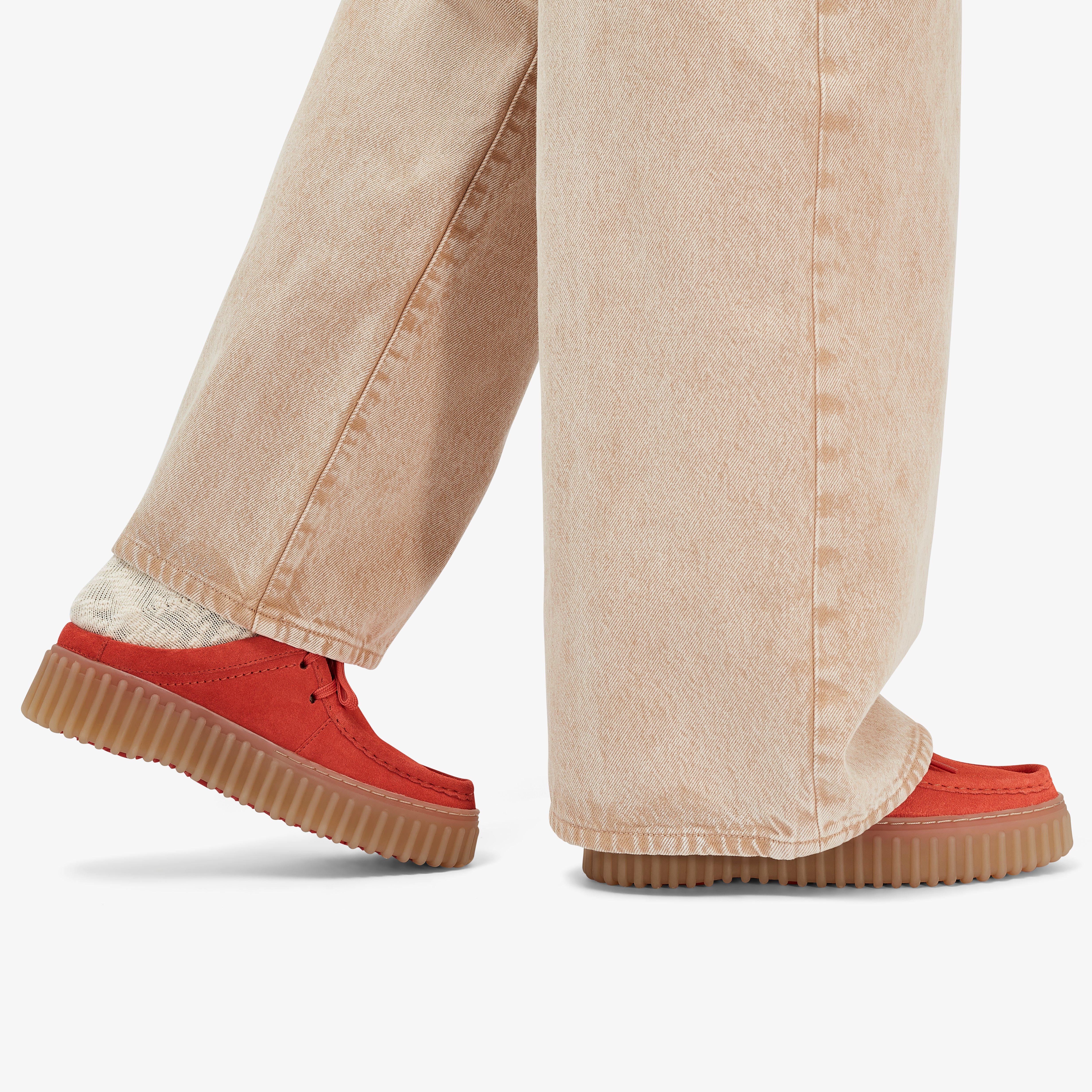 Womens Torhill Mule Coral Suede Mules Slip On Torhill Shoes | Clarks