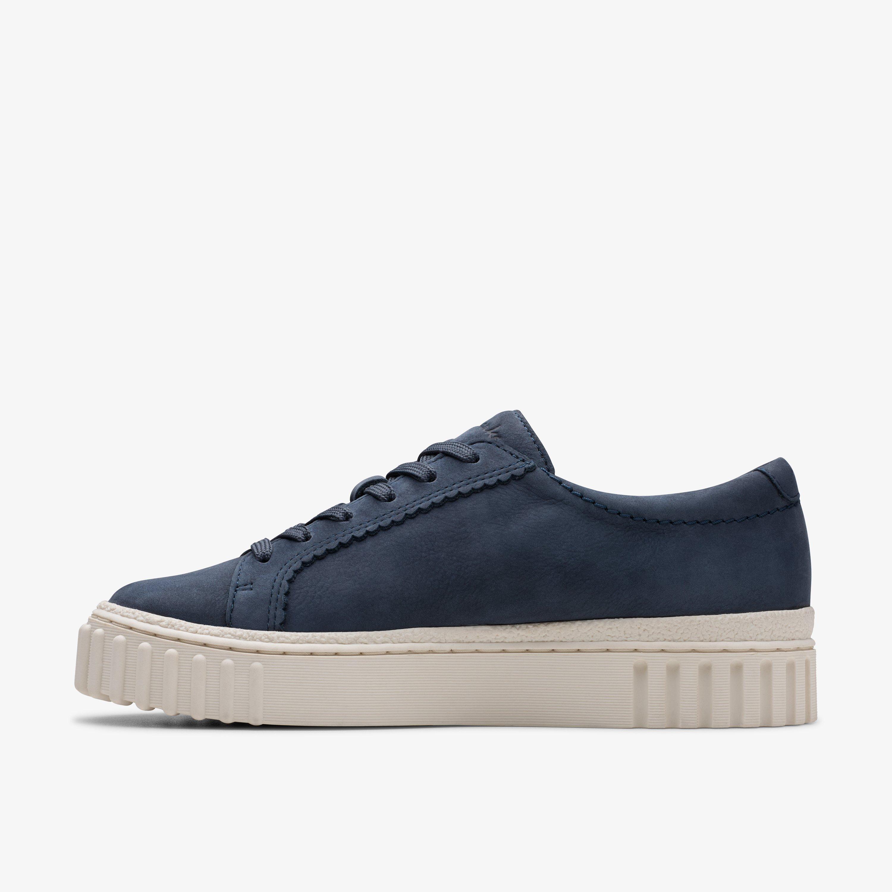 Womens Mayhill Walk Navy Nubuck Shoes | Clarks
