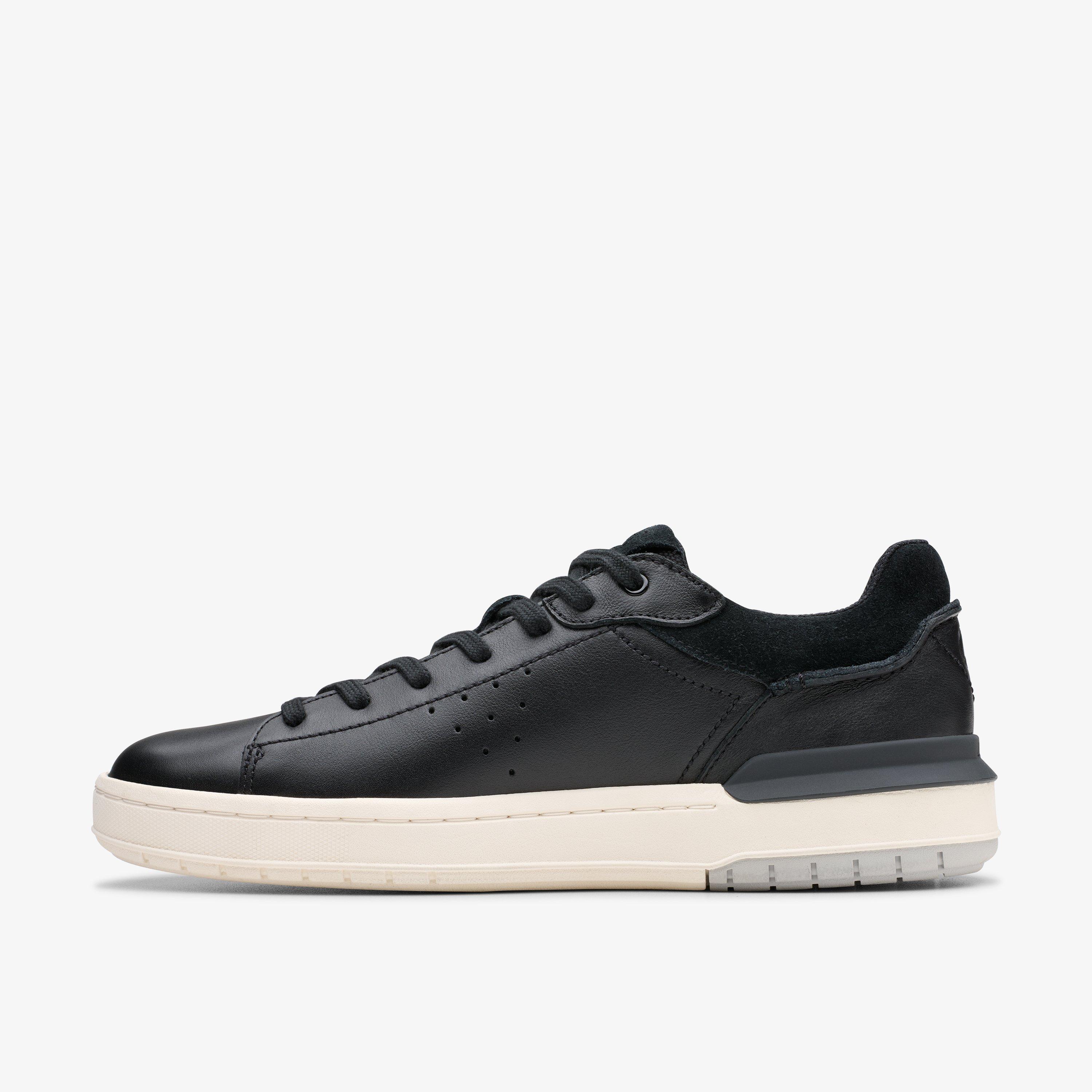 MENS Courtlite2 Run Black Leather None | Clarks IE