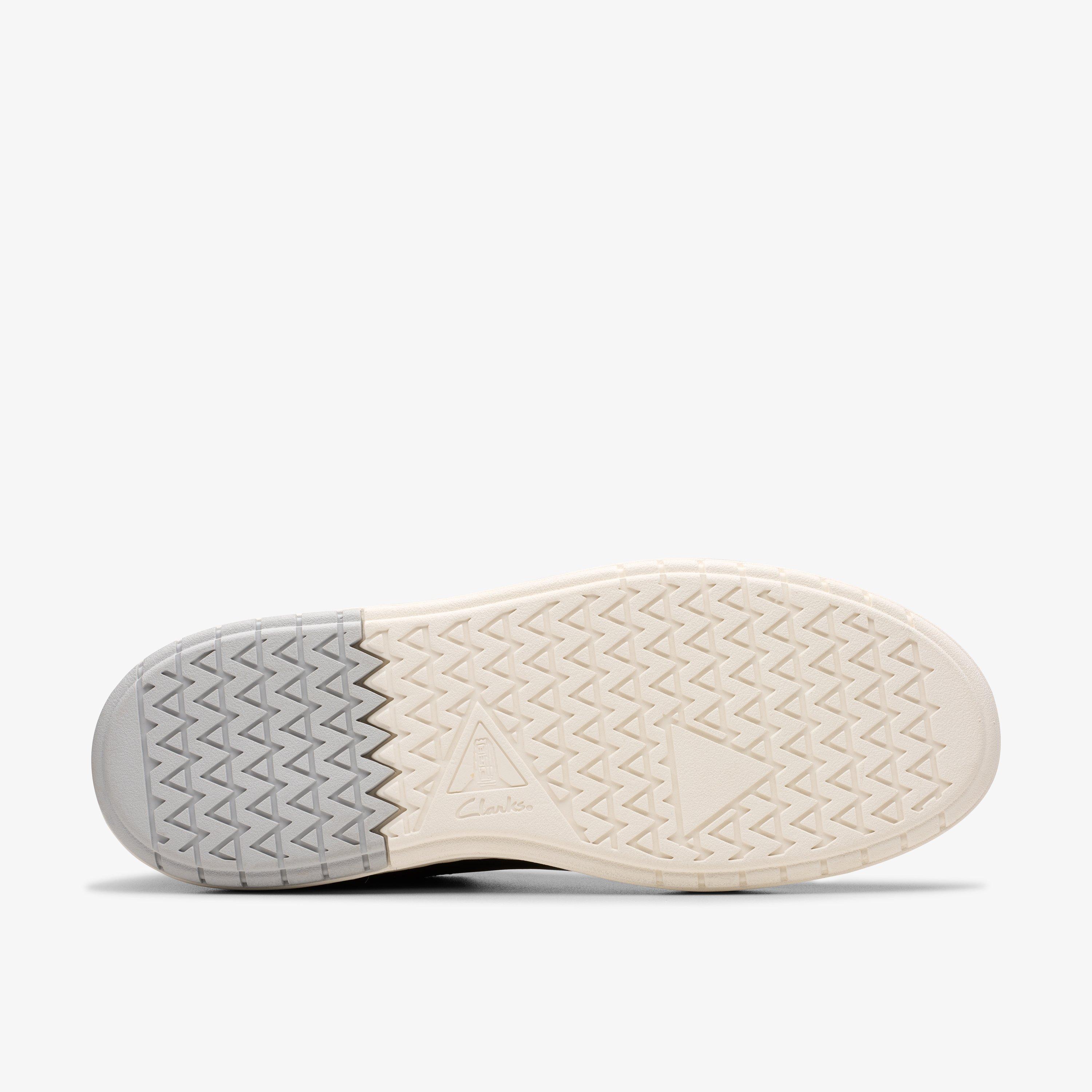 Mens Courtlite2 Run Black Leather Sneakers | Clarks