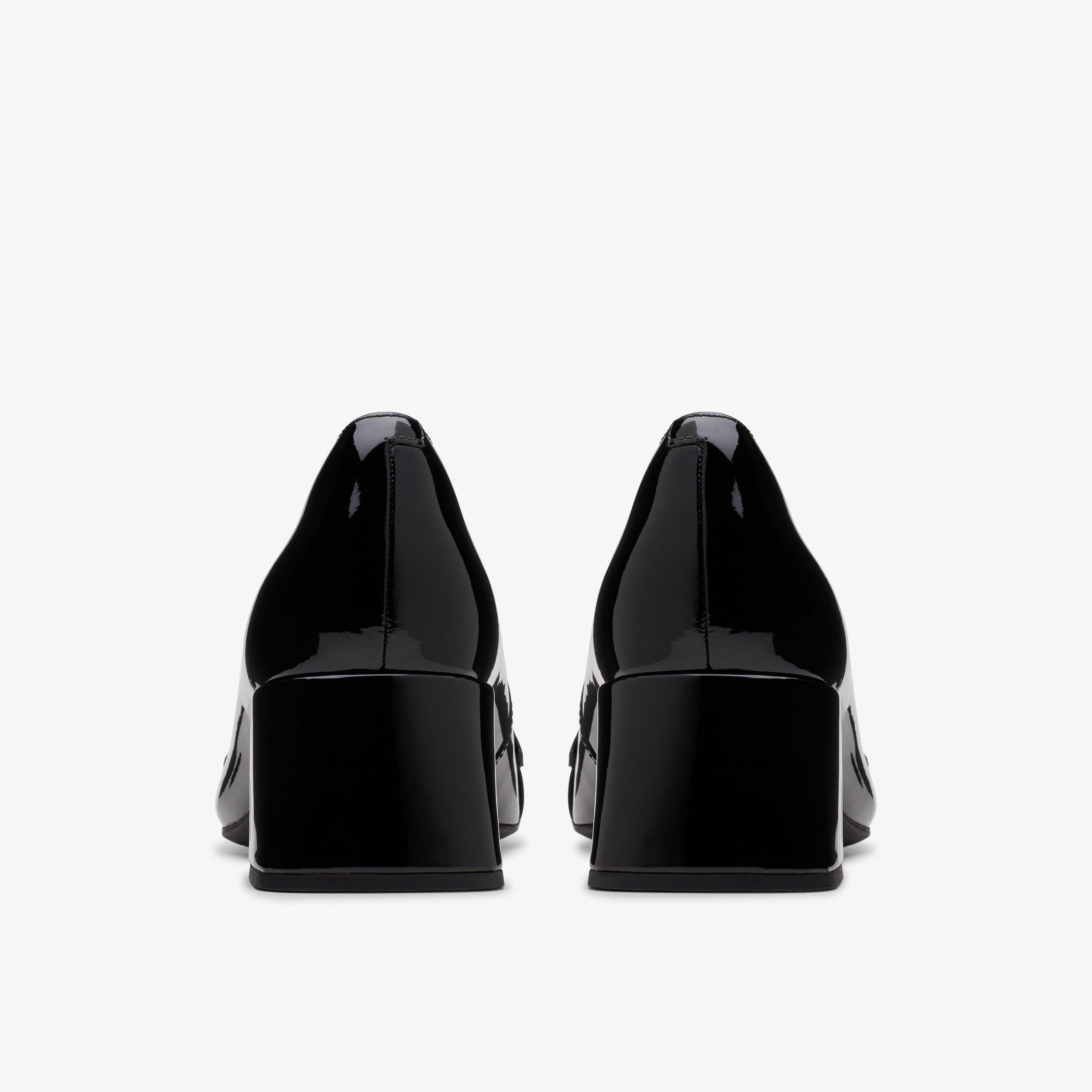 Scarpe con tacco alto da donna Nyta45 Court in vernice nera | Clarks