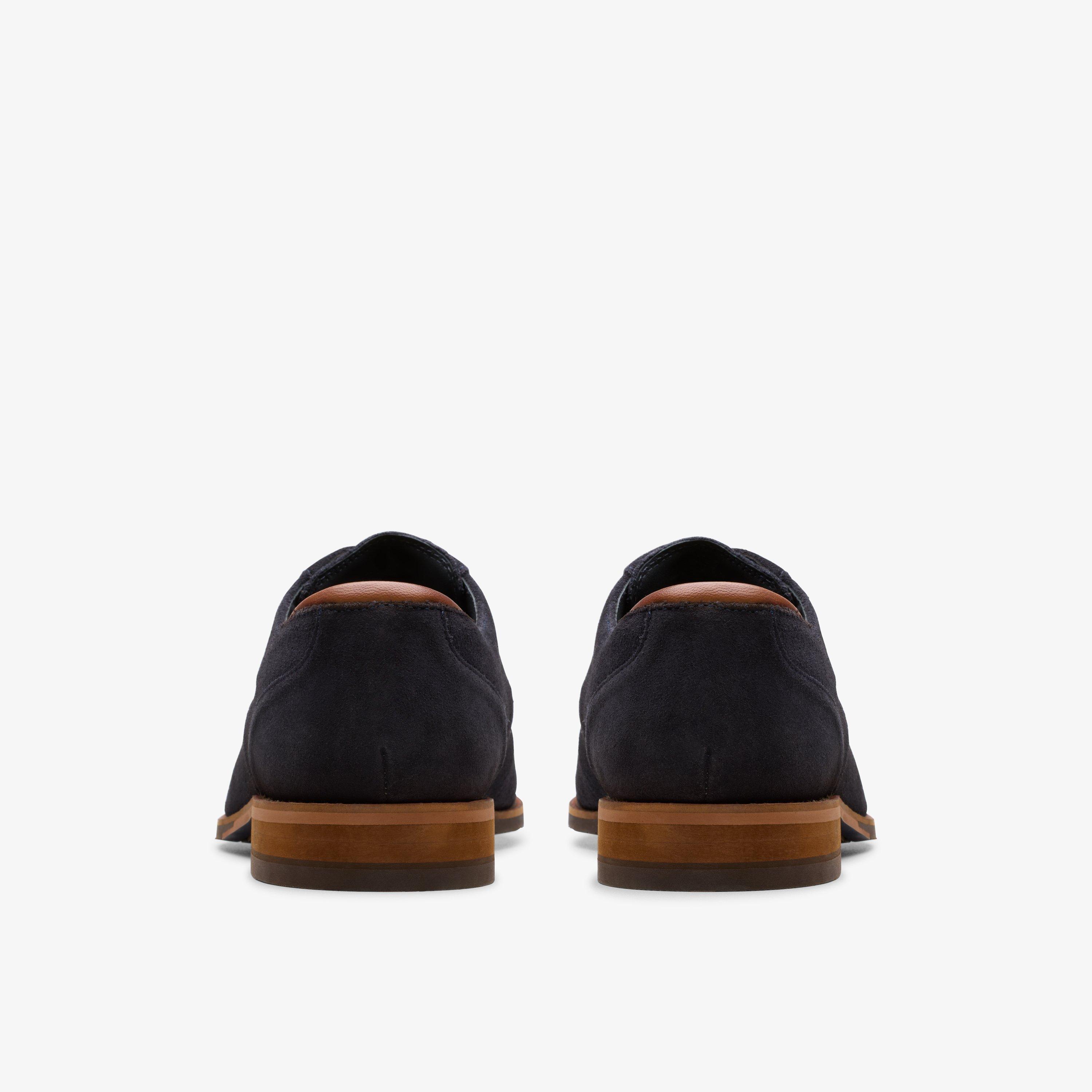 Oxfords à Lacets en Daim Bleu Marine pour Hommes CraftArlo Lace | Clarks