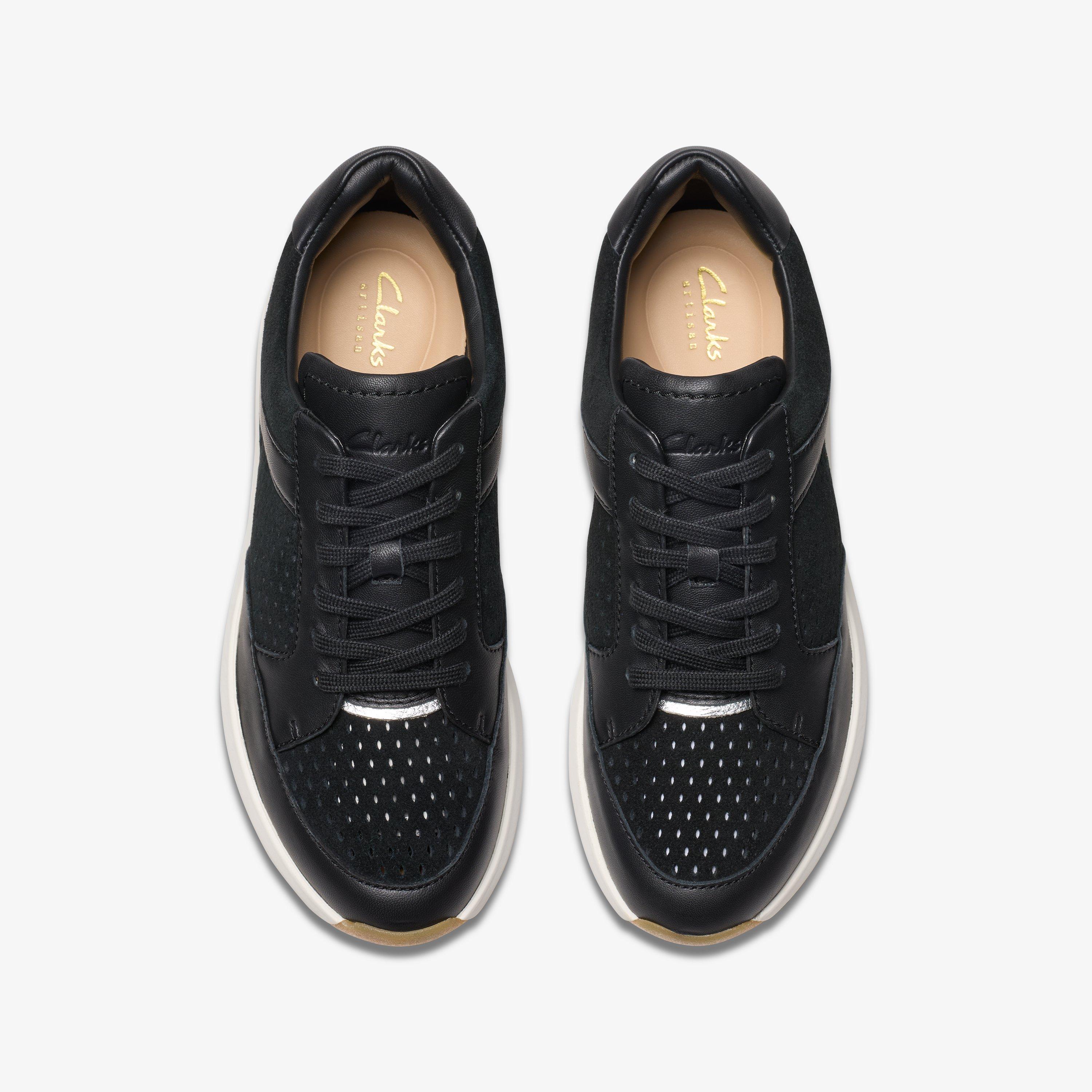 Baskets à lacets Tivoli Walk Noir Combi pour femmes | Clarks