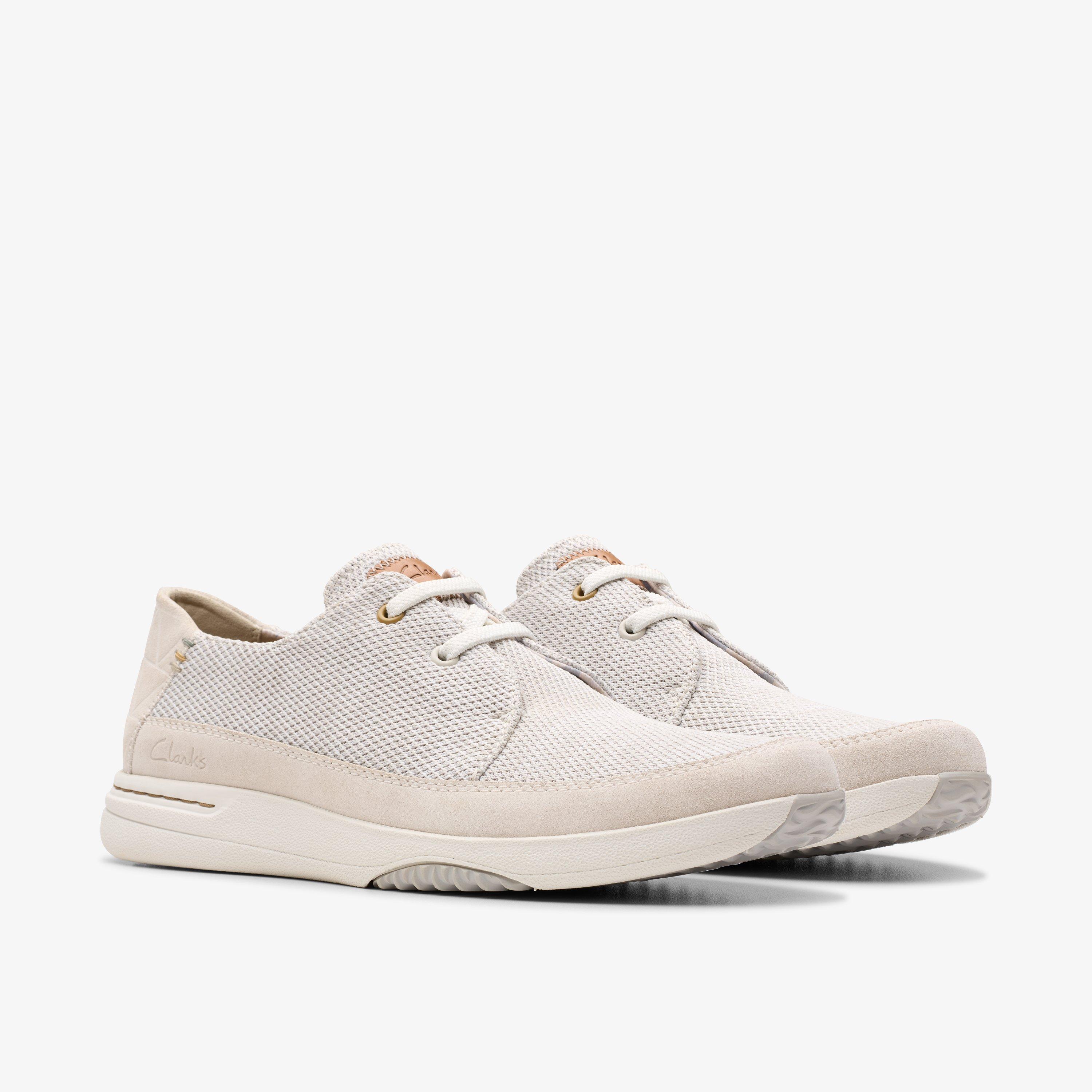 Espadrilles combinées Easeway en dentelle blanche pour hommes | Clarks CA