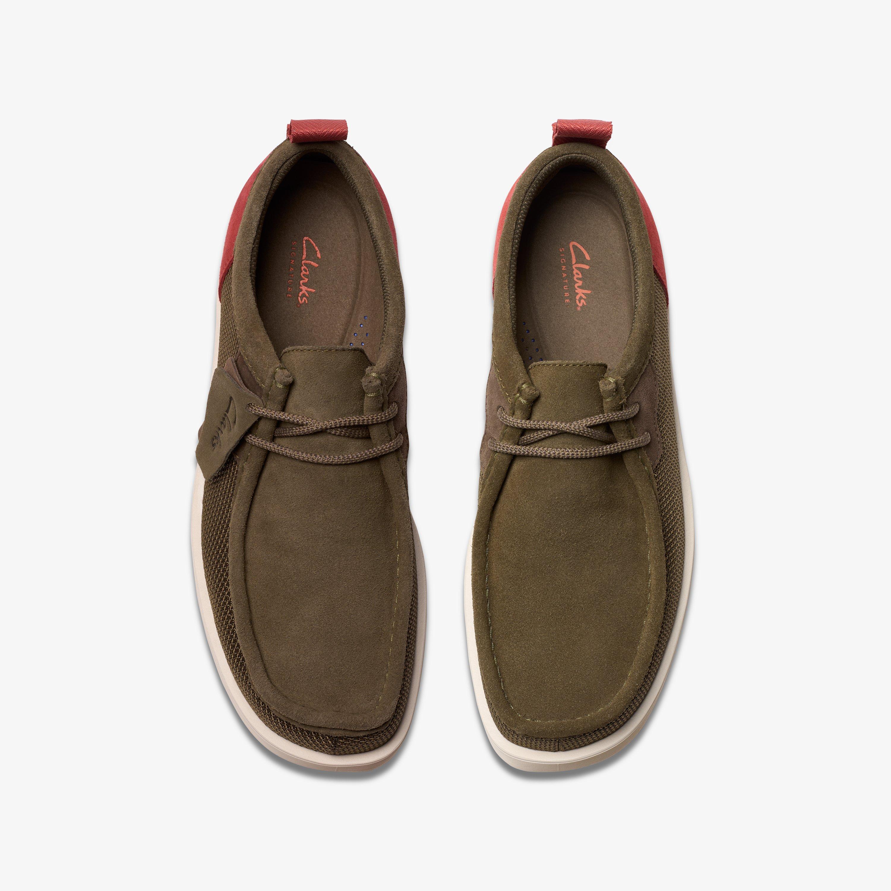 Men's Wallabees FTR 2 Lo Olive Shoes| Clarks
