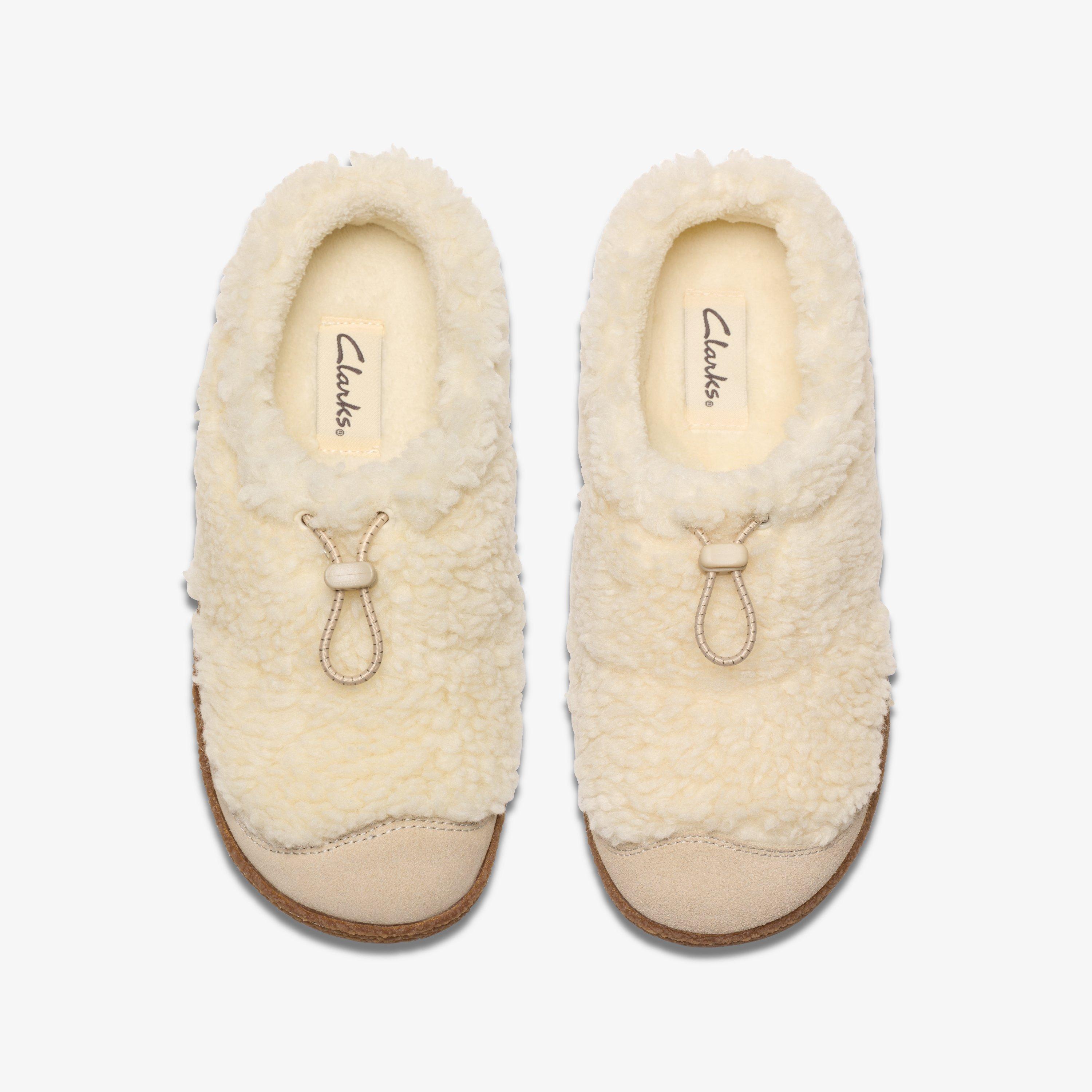 Women's Belle Wych Ivory Slippers | Clarks