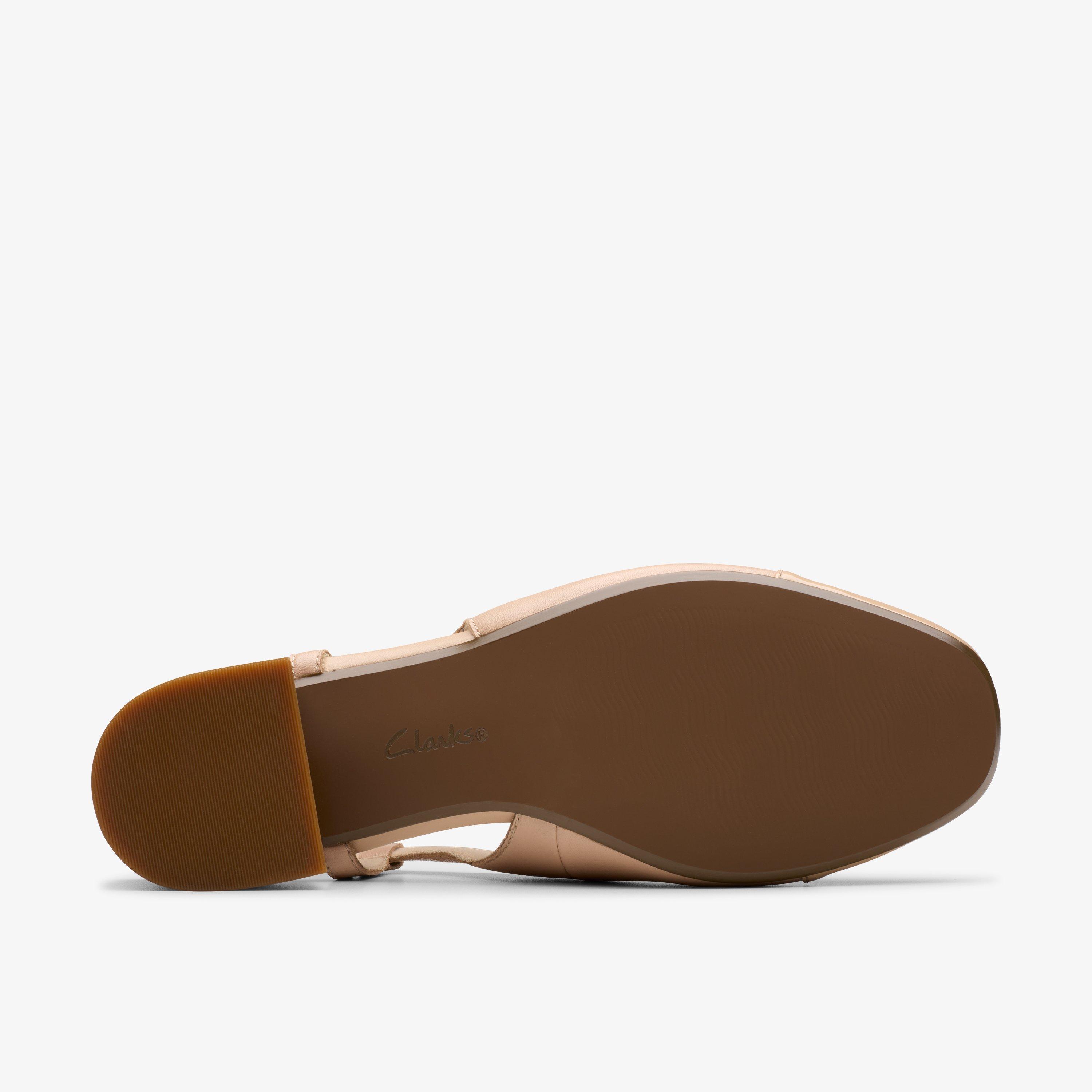 Womens Marilyn Rose Beige Combination Slip Ons | Clarks EU