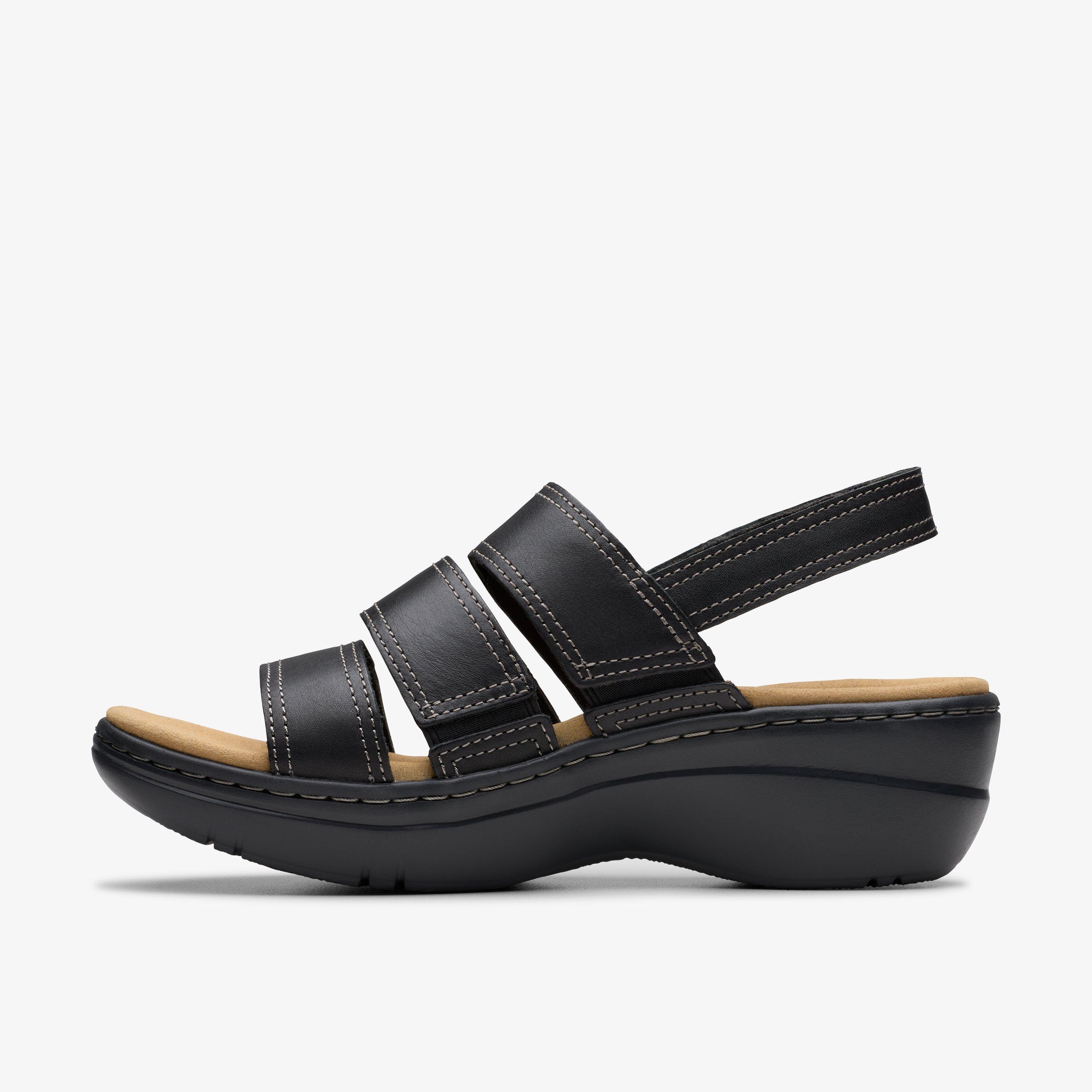 Women's Merliah2 Bali Black Wedges | Clarks