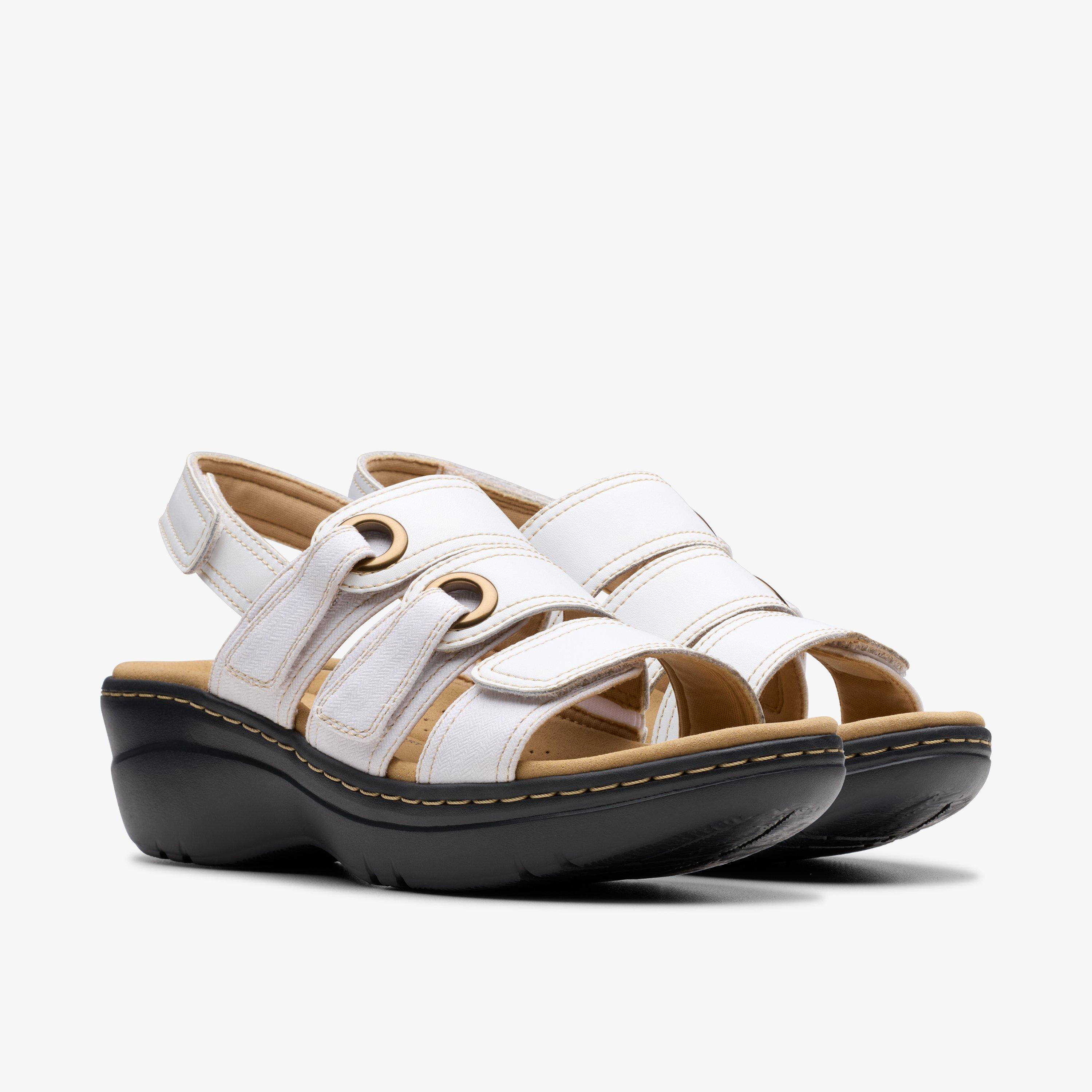 Women's Merliah2 Bali White Wedges | Clarks