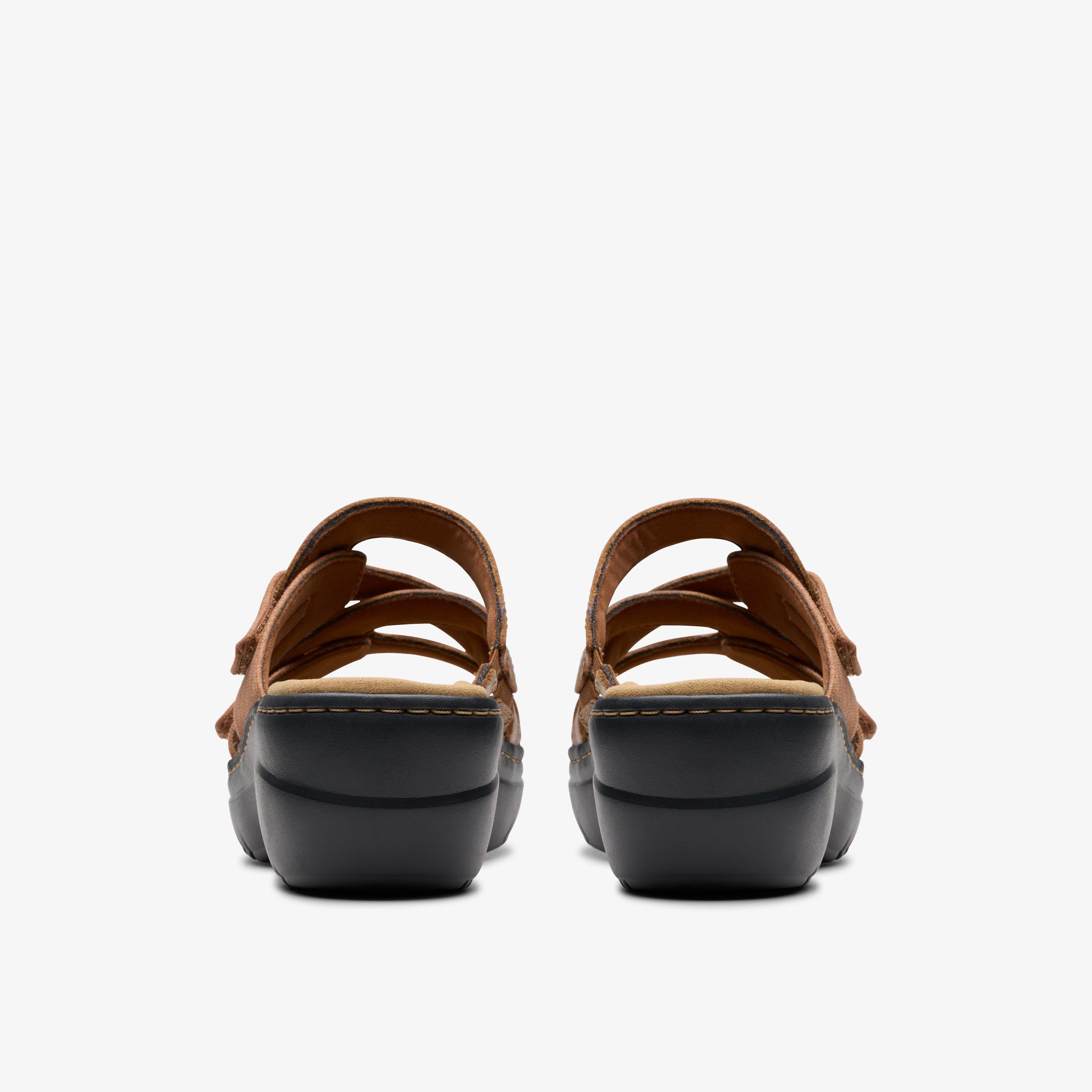 WOMENS Merliah2 Cove Tan Leather Wedges | Clarks