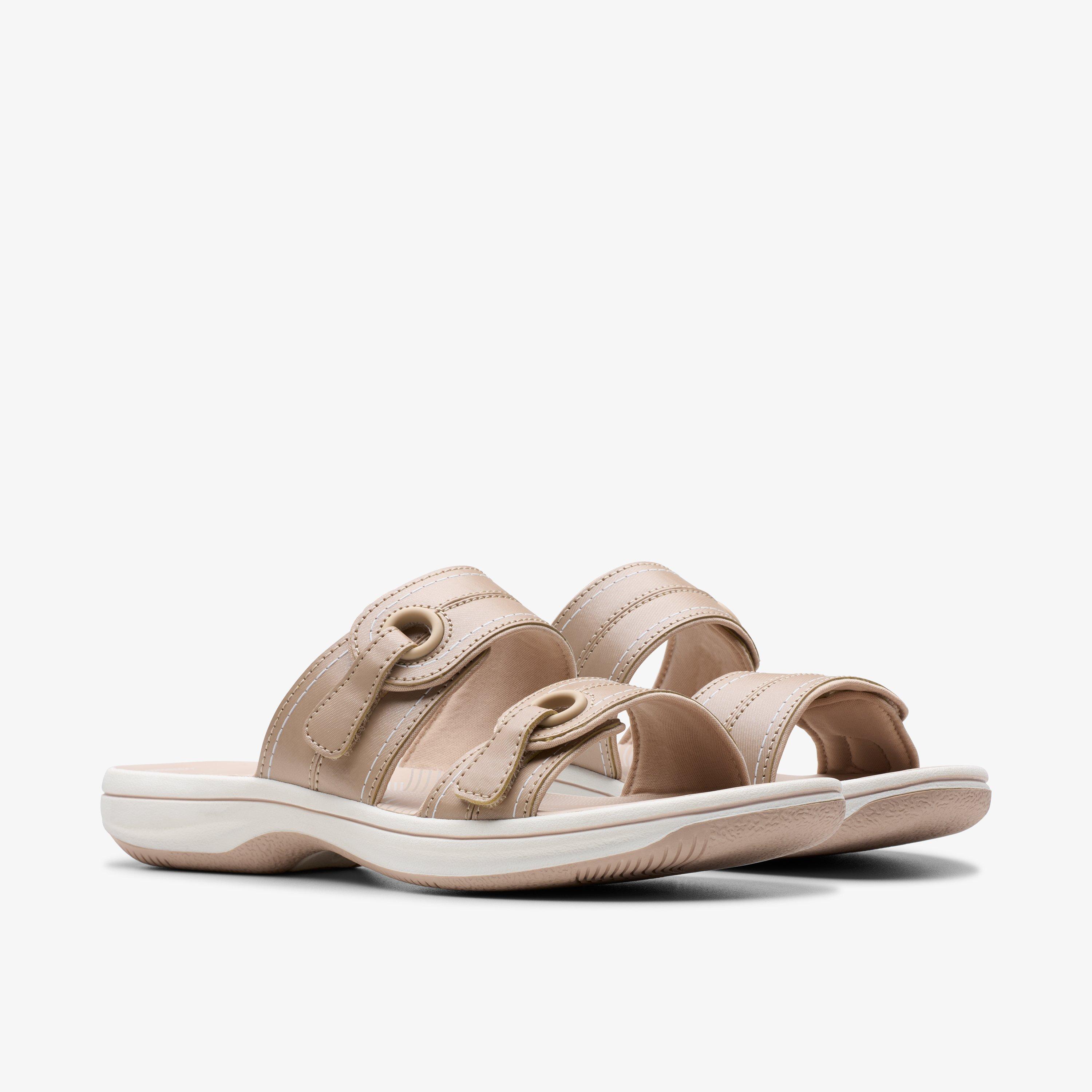 Womens Breeze Maye Sand Flat Cloudsteppers™ Sandals | Clarks