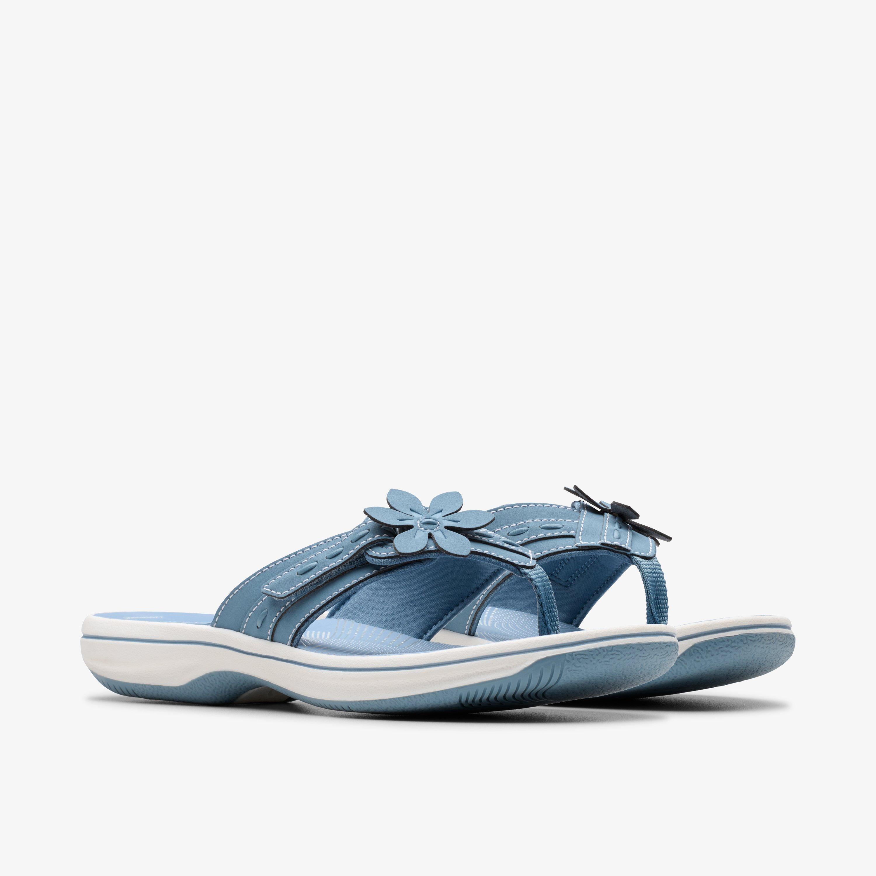 Women's Breeze Opal Denim Cloudsteppers™ Flip Flops | Clarks