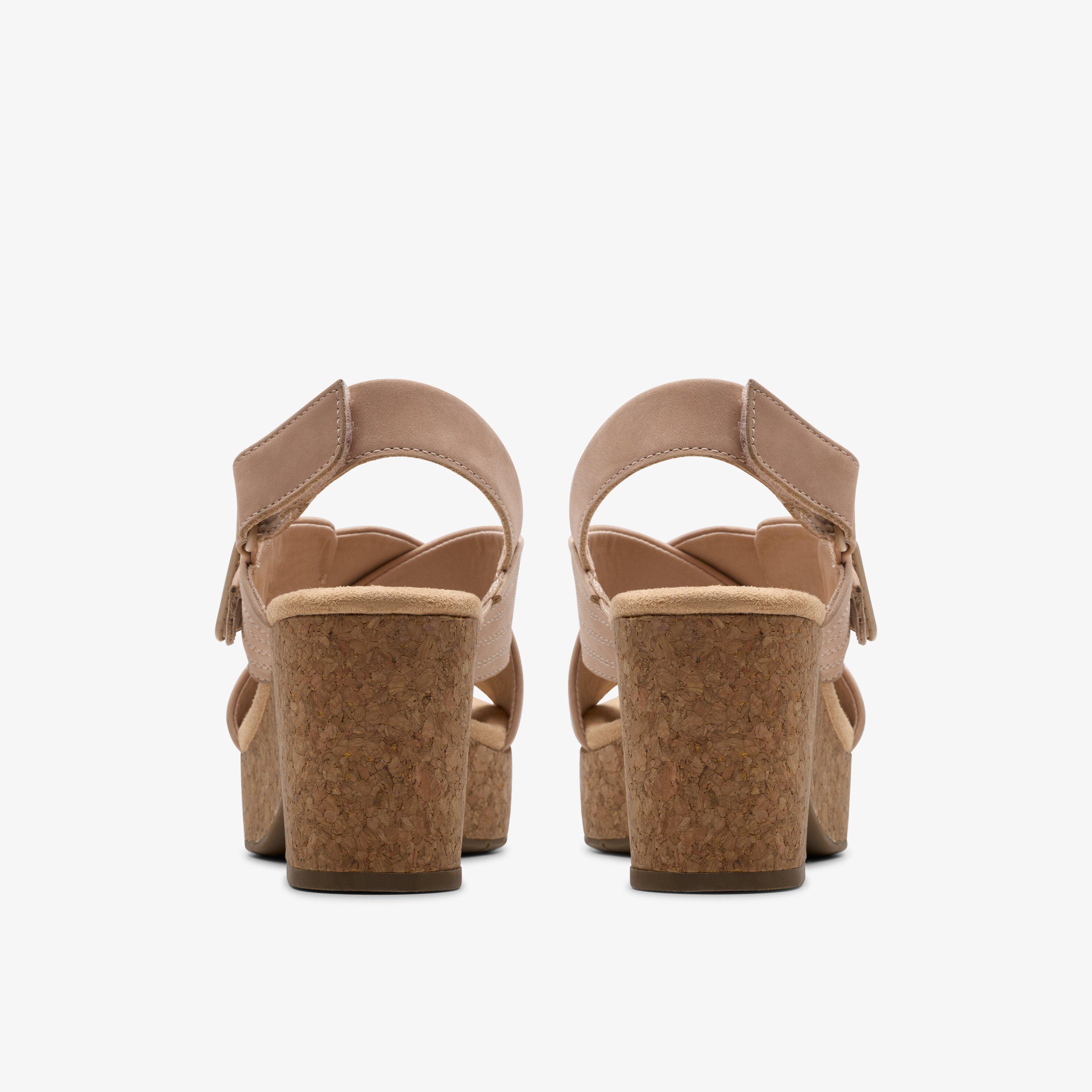 Women's Nerisa West Sand Nubuck Wedges | Clarks