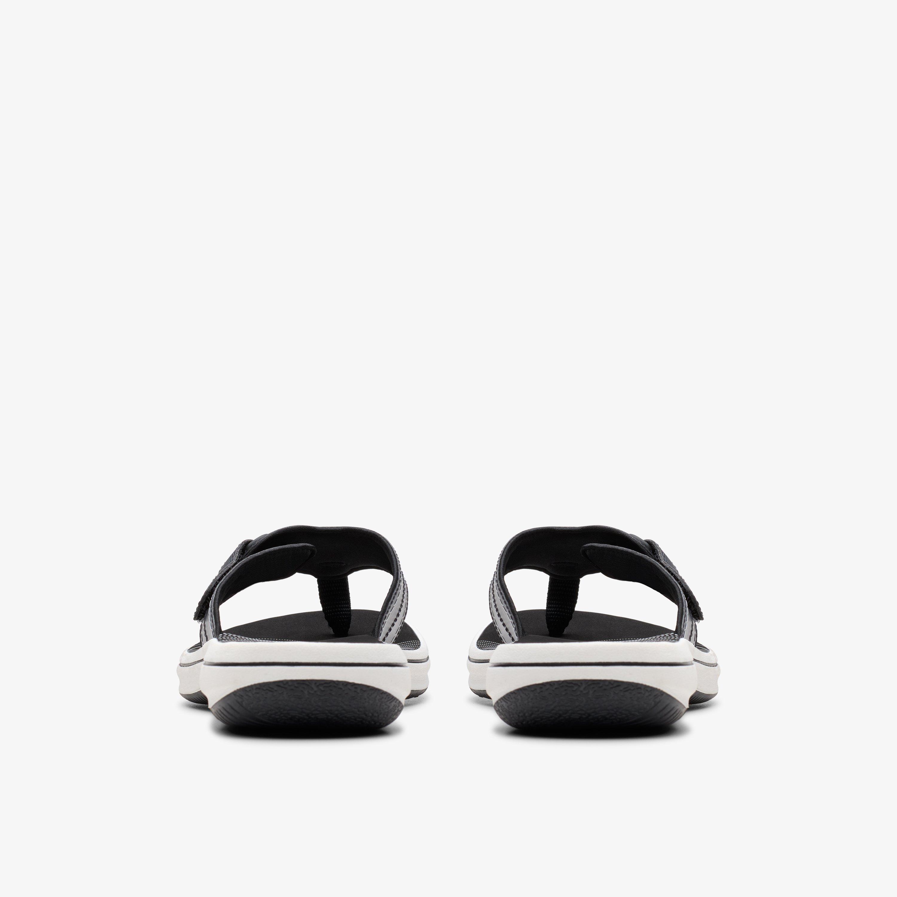 Women's Breeze Reyna Black Cloudsteppers™ Flip Flops | Clarks