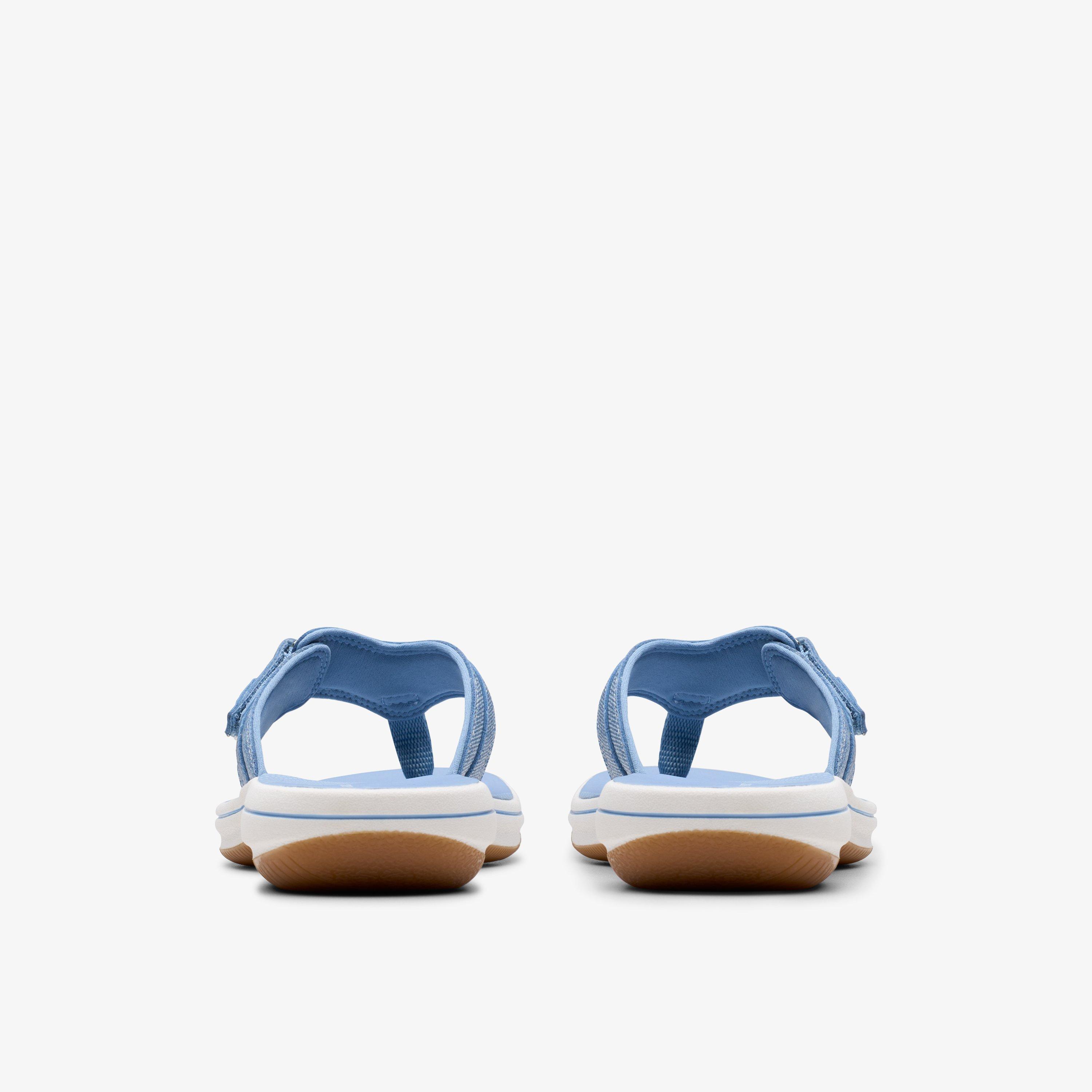 Women's Breeze Sea Denim Blue Interest Cloudsteppers™ Flip Flops | Clarks