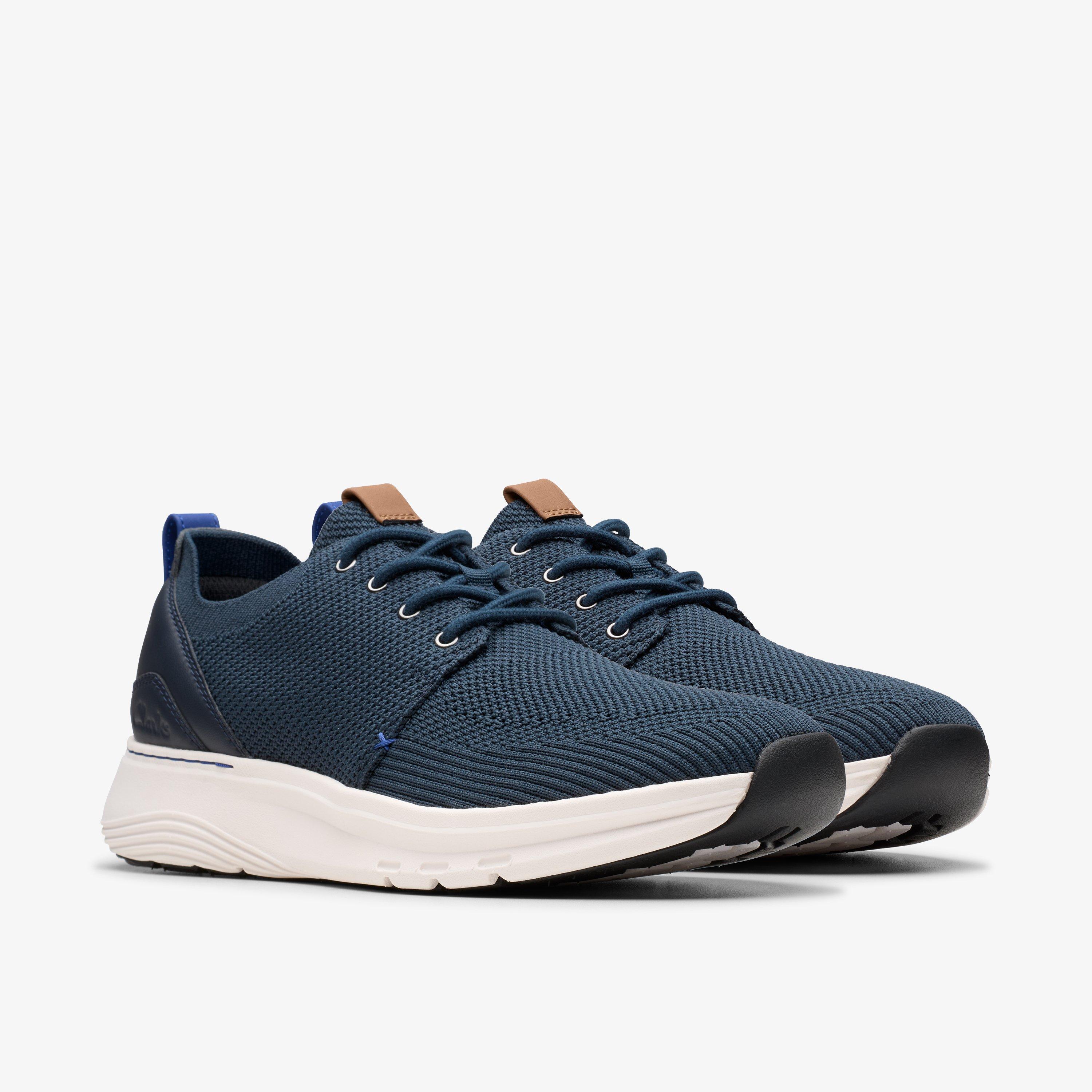 Mens Motion Trek MX Navy Shoes | Clarks